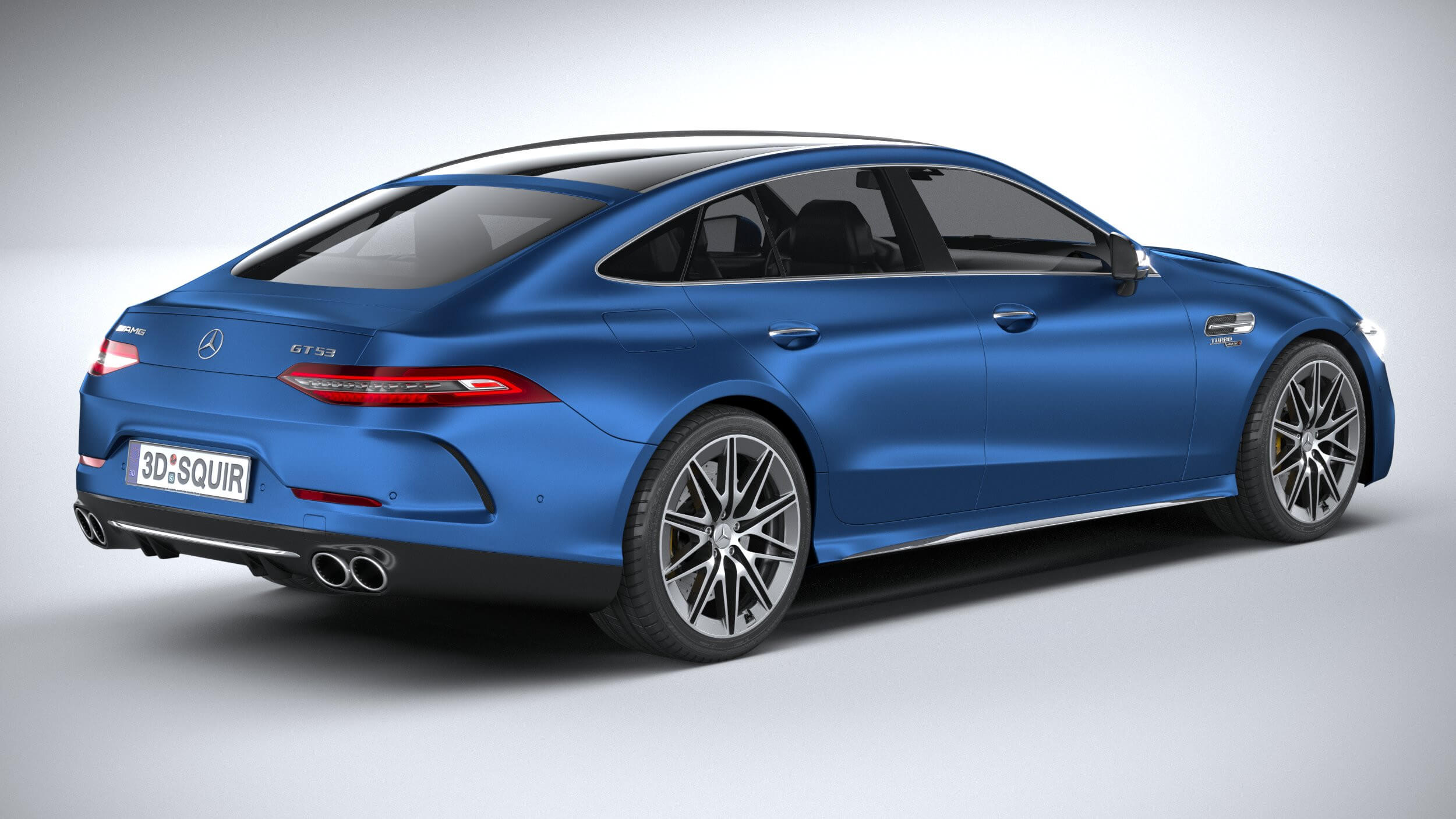 Mercedes-Benz AMG GT53 2023 3D Model by SQUIR
