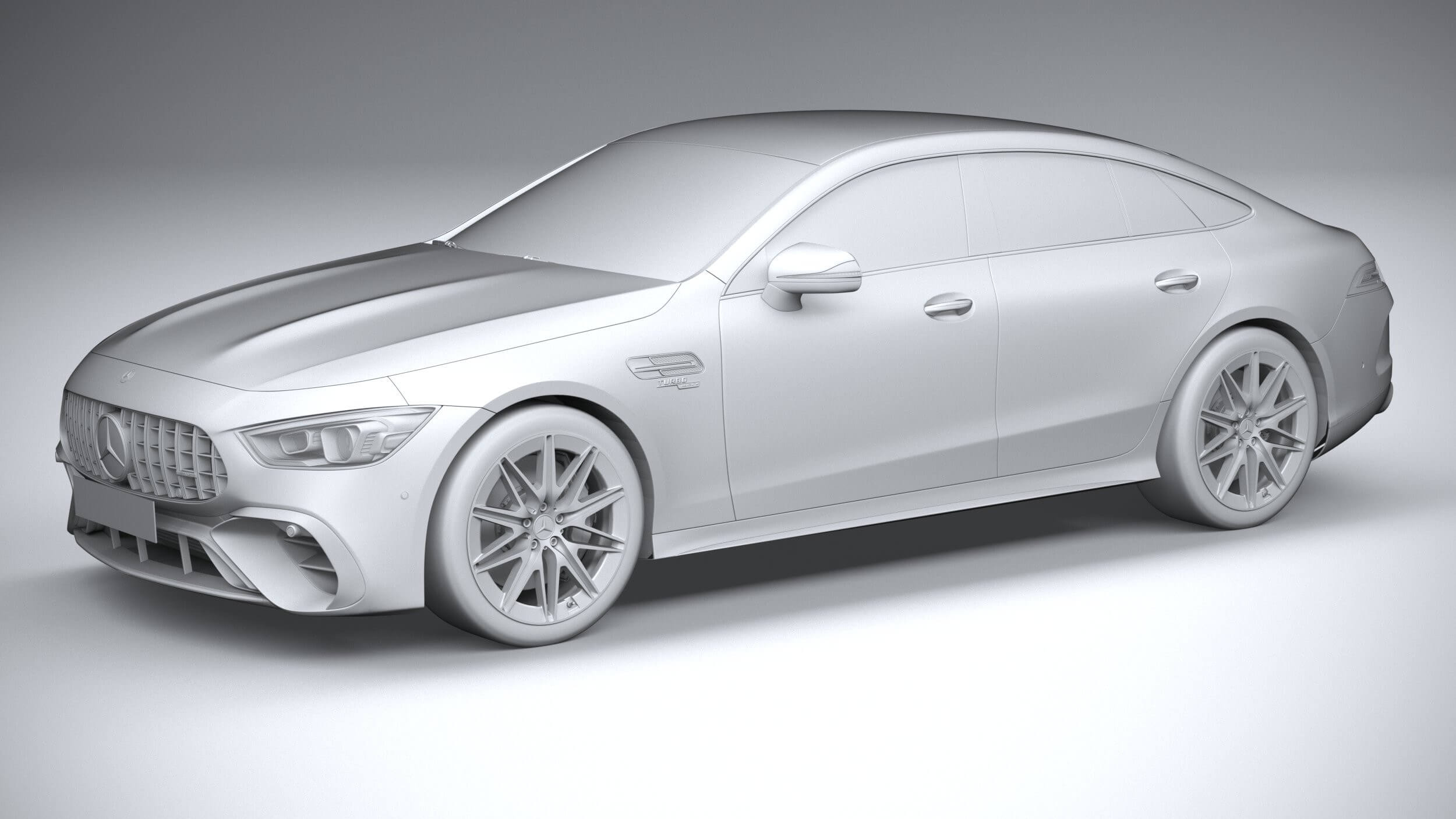 Mercedes-Benz AMG GT53 2023 3D Model by SQUIR