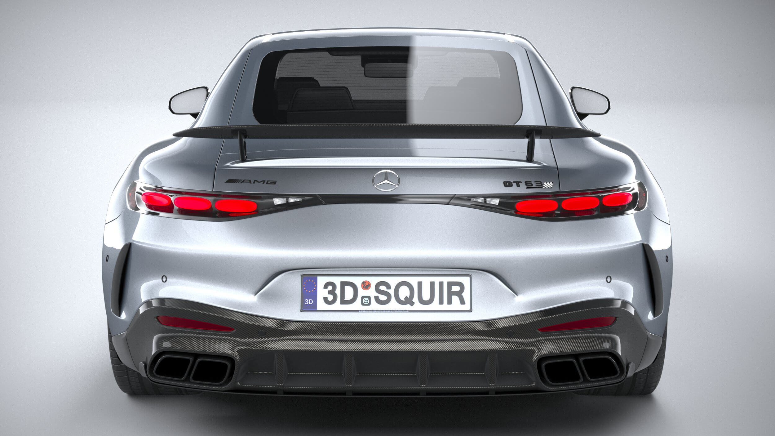 Mercedes-Benz AMG GT63 Pro 2025 3D Model by SQUIR