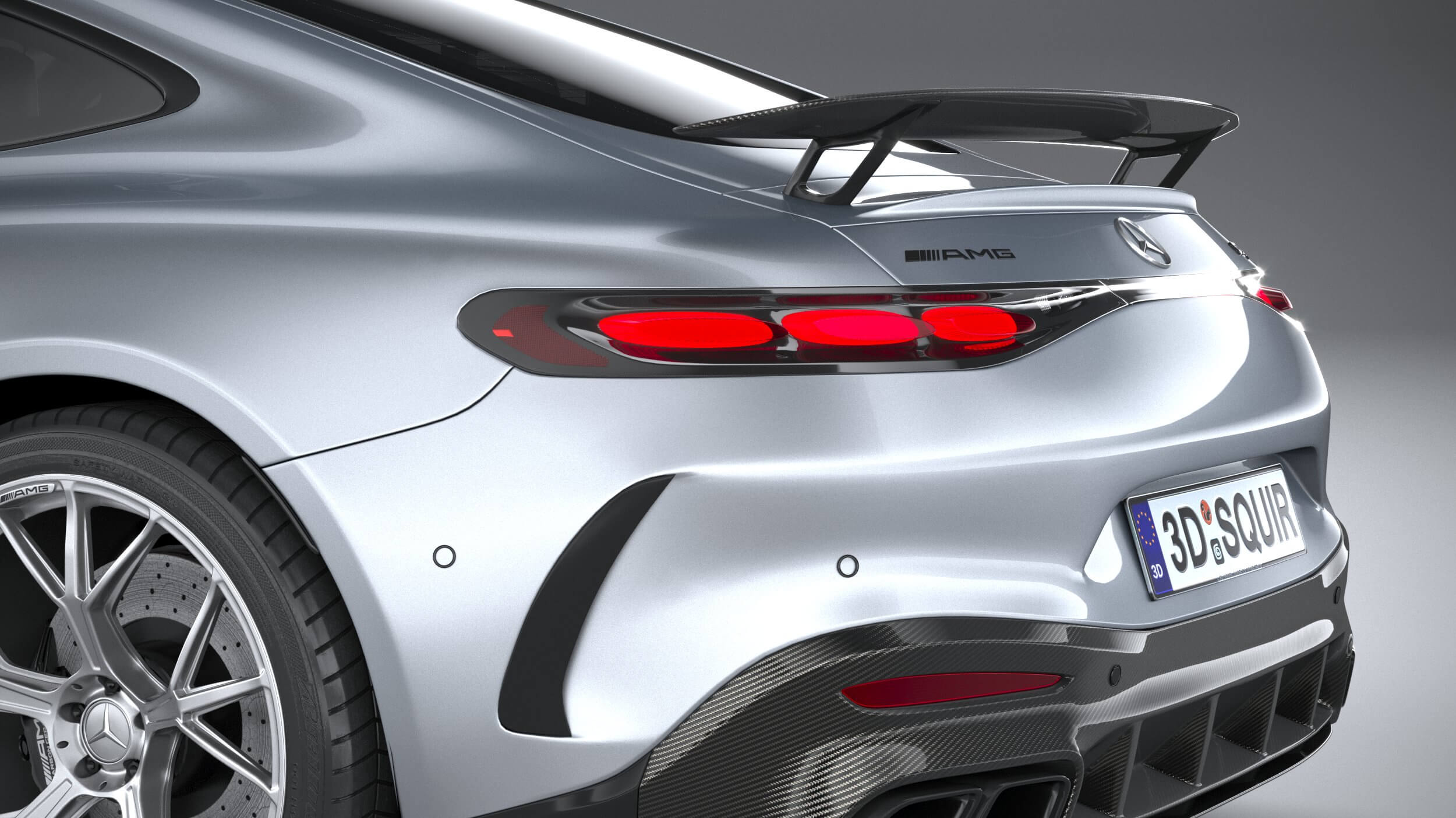 Mercedes-Benz AMG GT63 Pro 2025 3D Model by SQUIR