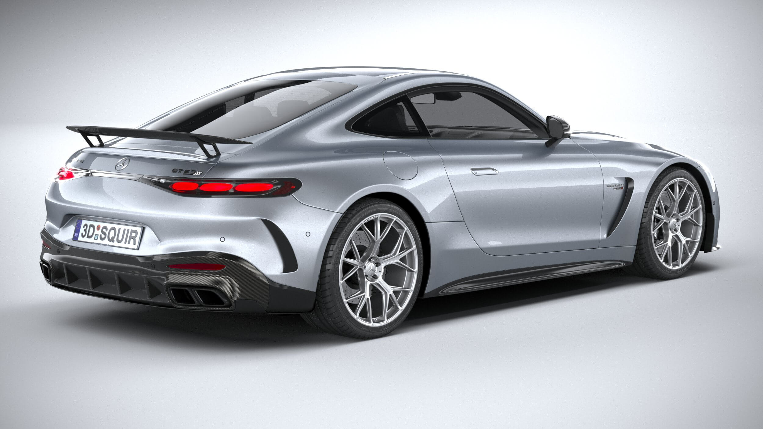 Mercedes-Benz AMG GT63 Pro 2025 3D Model by SQUIR