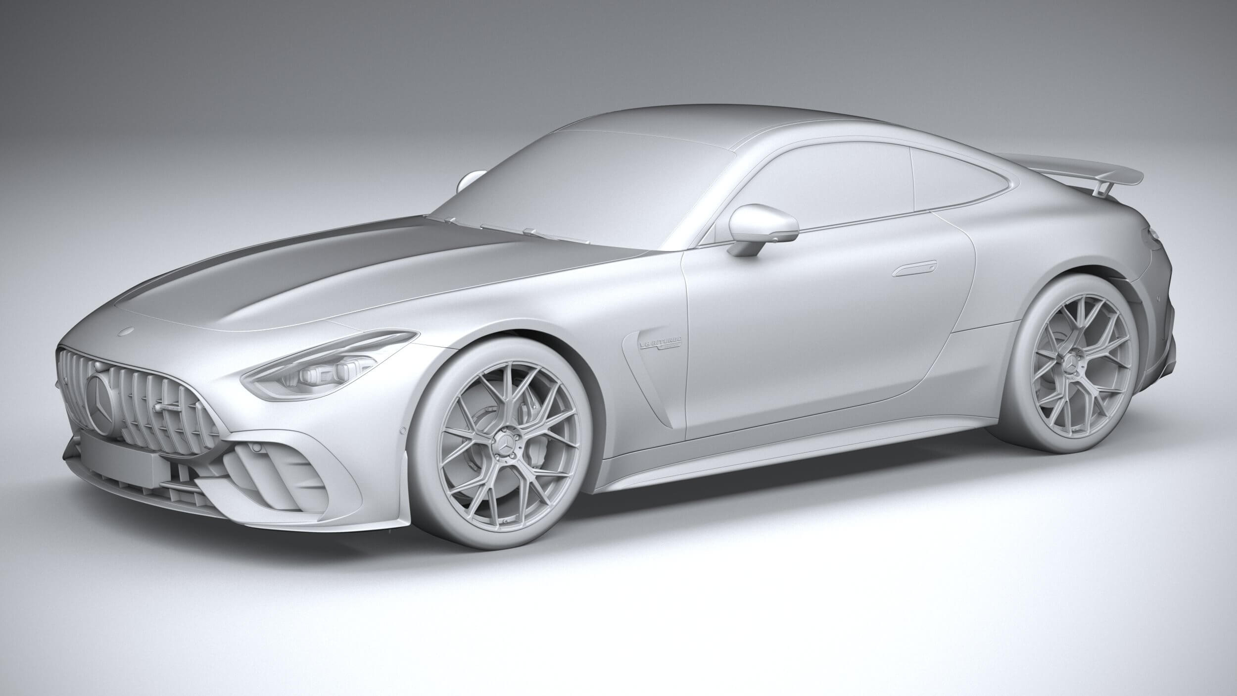 Mercedes-Benz AMG GT63 Pro 2025 3D Model by SQUIR