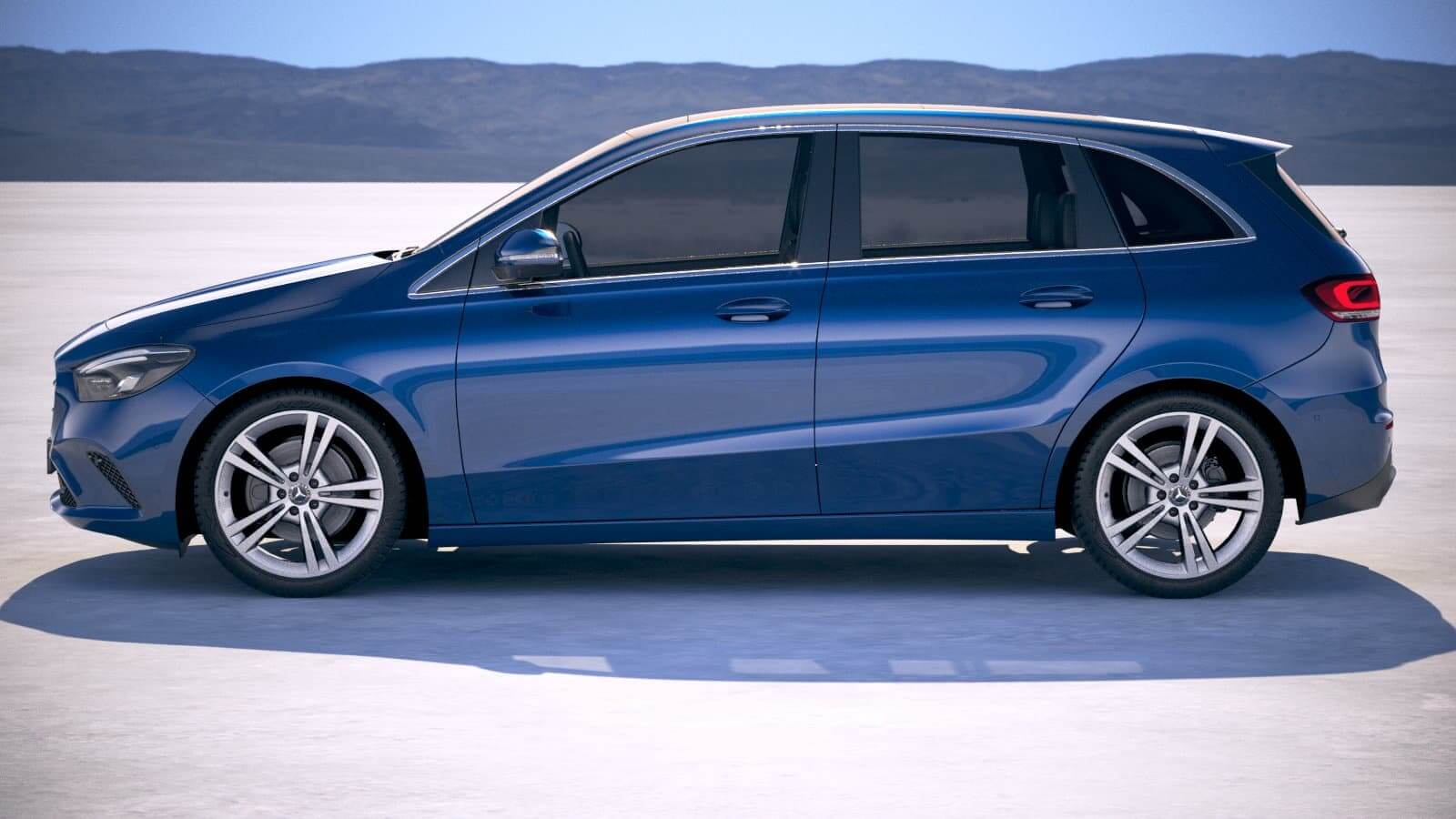 Mercedes Benz B-Class 2019 3D Model by SQUIR