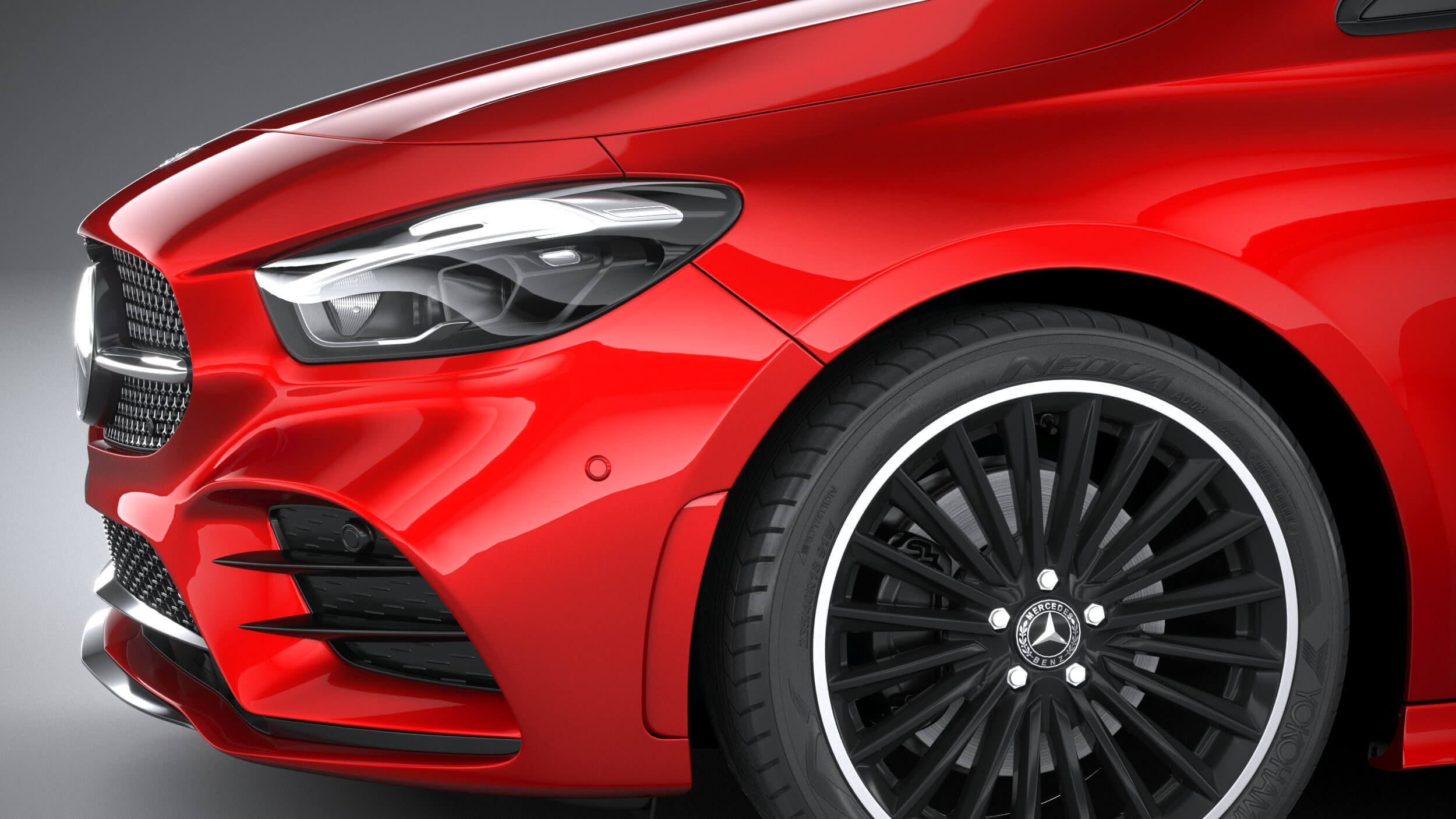 Mercedes-Benz B-Class AMG 2023 3D Model by SQUIR