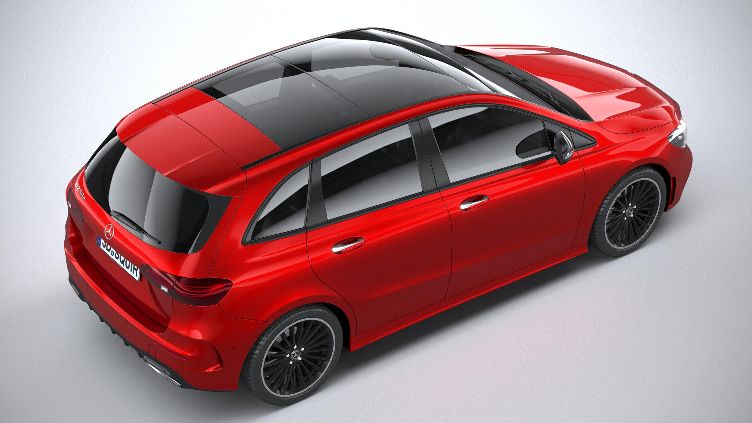 Mercedes-Benz B-Class AMG 2023 3D Model by SQUIR