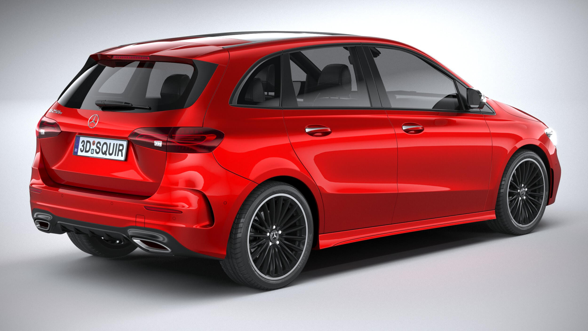 Mercedes-Benz B-Class AMG 2023 3D Model by SQUIR