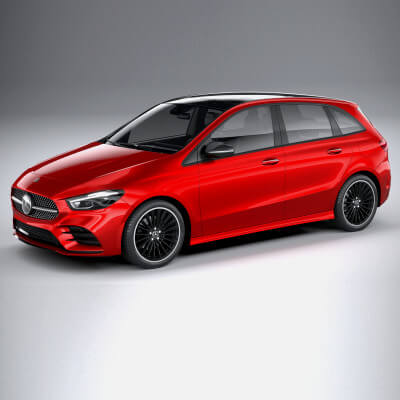 Mercedes-Benz B-Class AMG 2023 3D Model by SQUIR