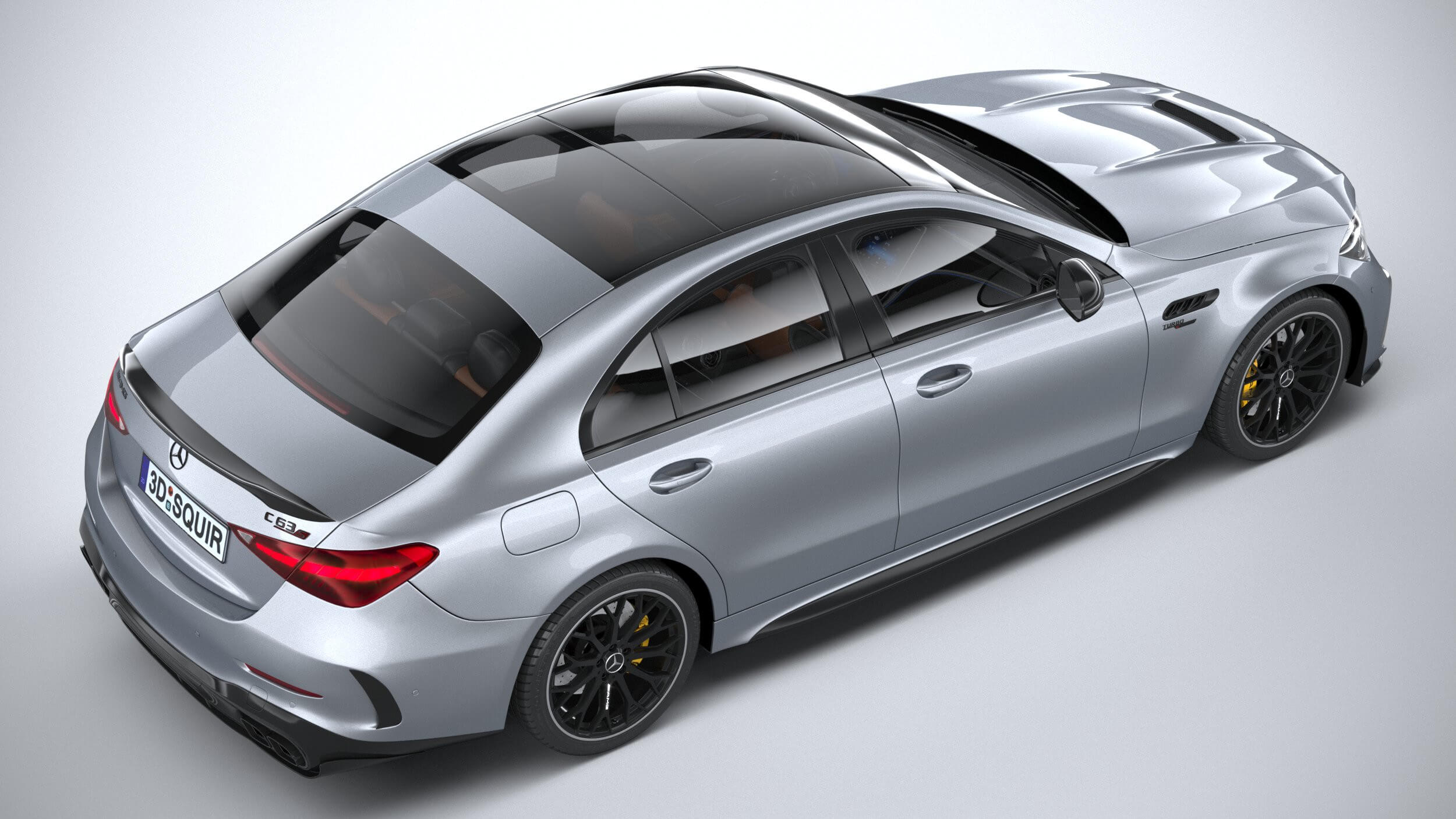 Mercedes-Benz C63S AMG E Performance 2023 3D Model by SQUIR