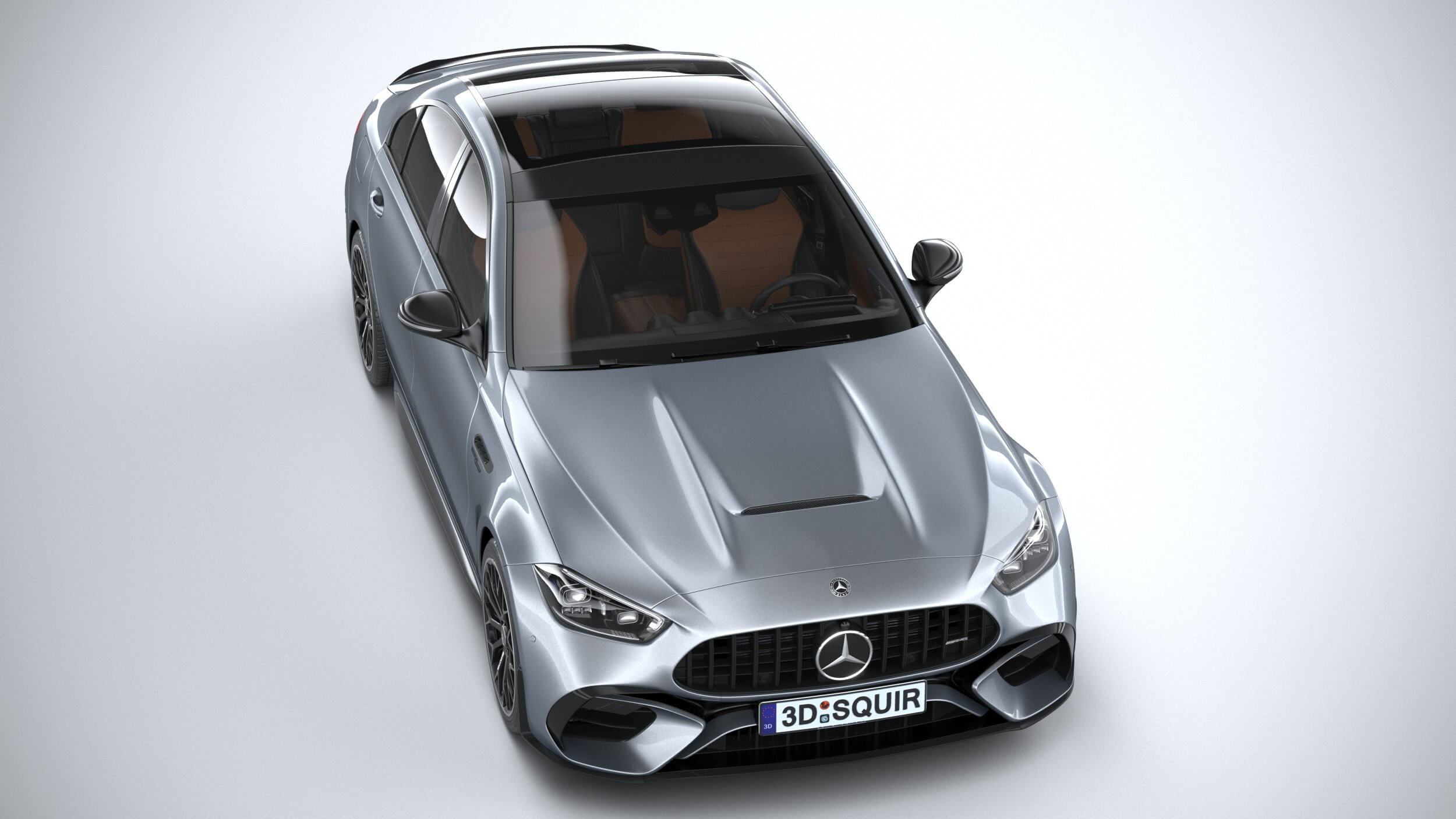 Mercedes-Benz C63S AMG E Performance 2023 3D Model by SQUIR