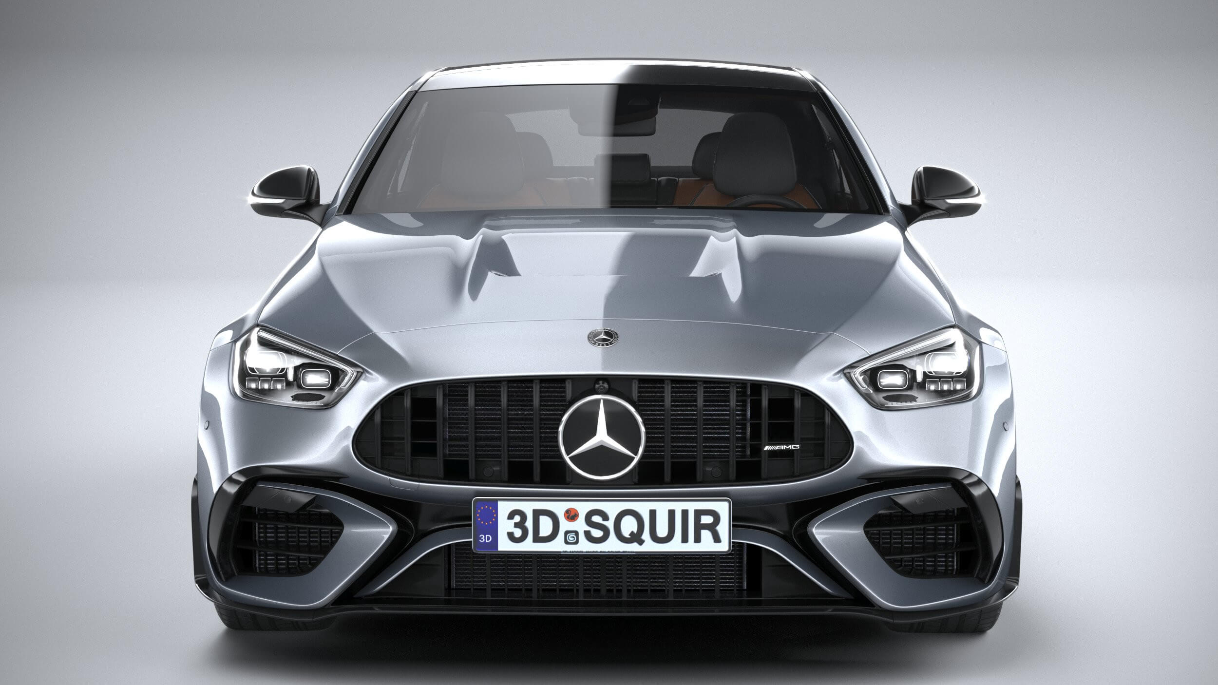 Mercedes-Benz C63S AMG E Performance 2023 3D Model by SQUIR