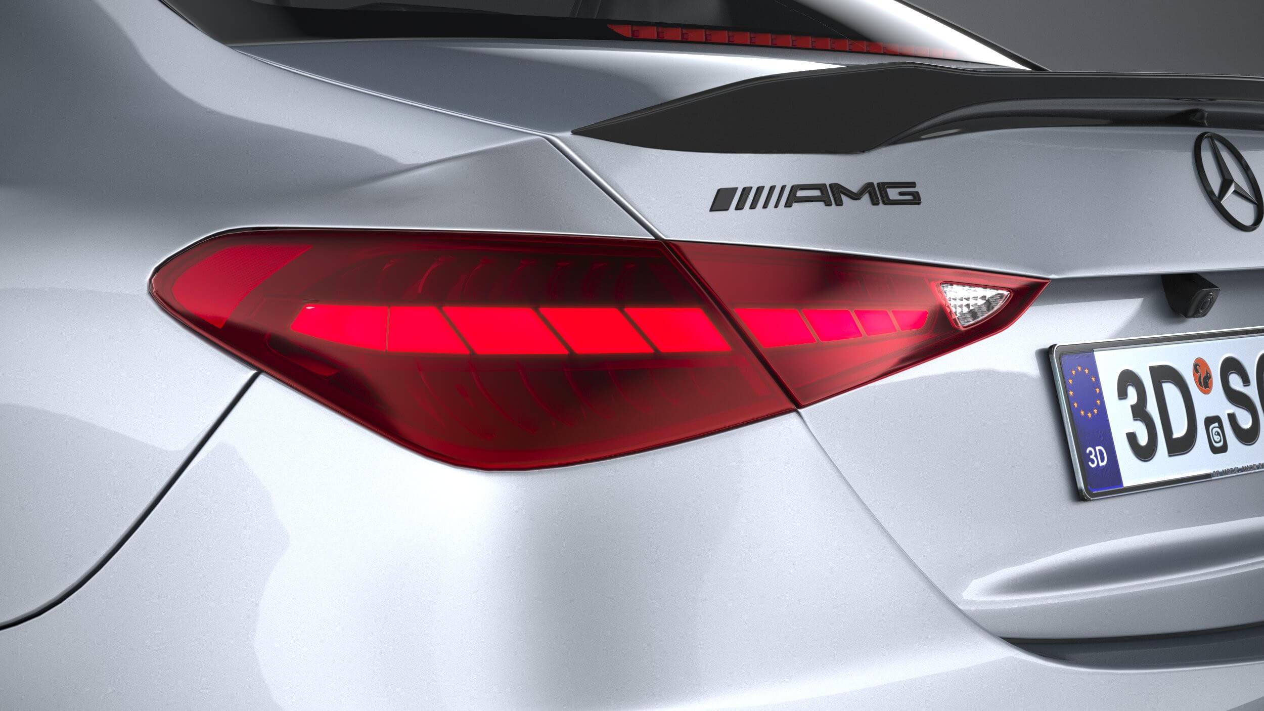 Mercedes-Benz C63S AMG E Performance 2023 3D Model by SQUIR