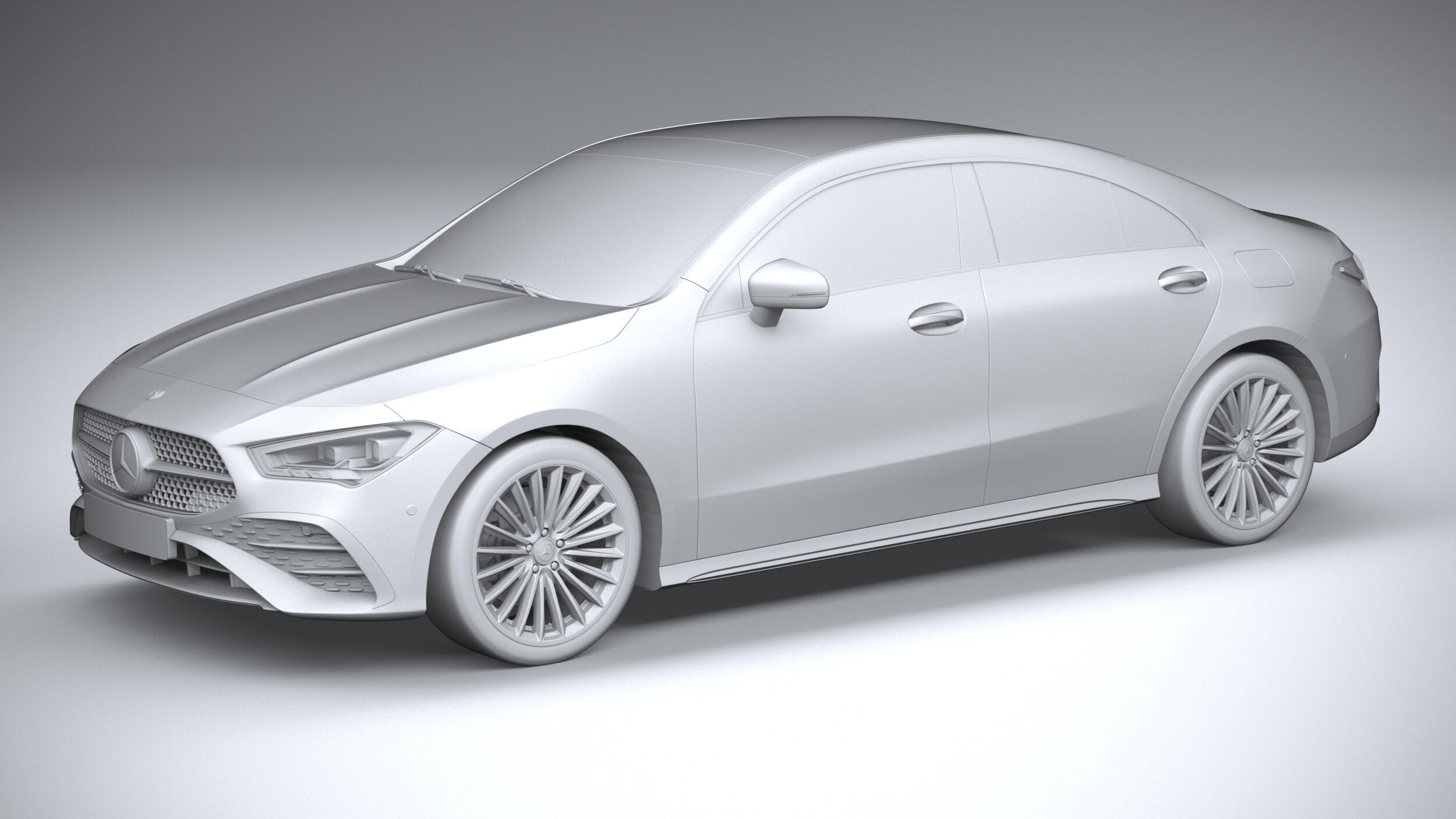 Mercedes-Benz CLA 2024 3D Model by SQUIR
