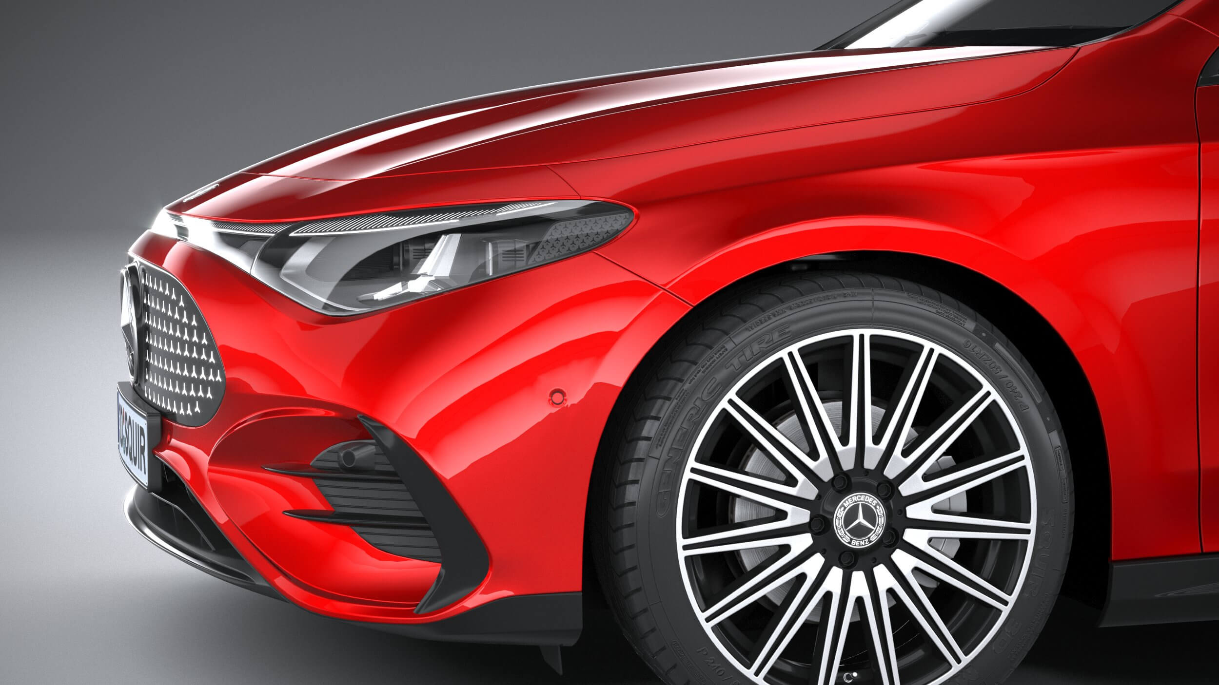 Mercedes-Benz CLA 2026 3D Model by SQUIR