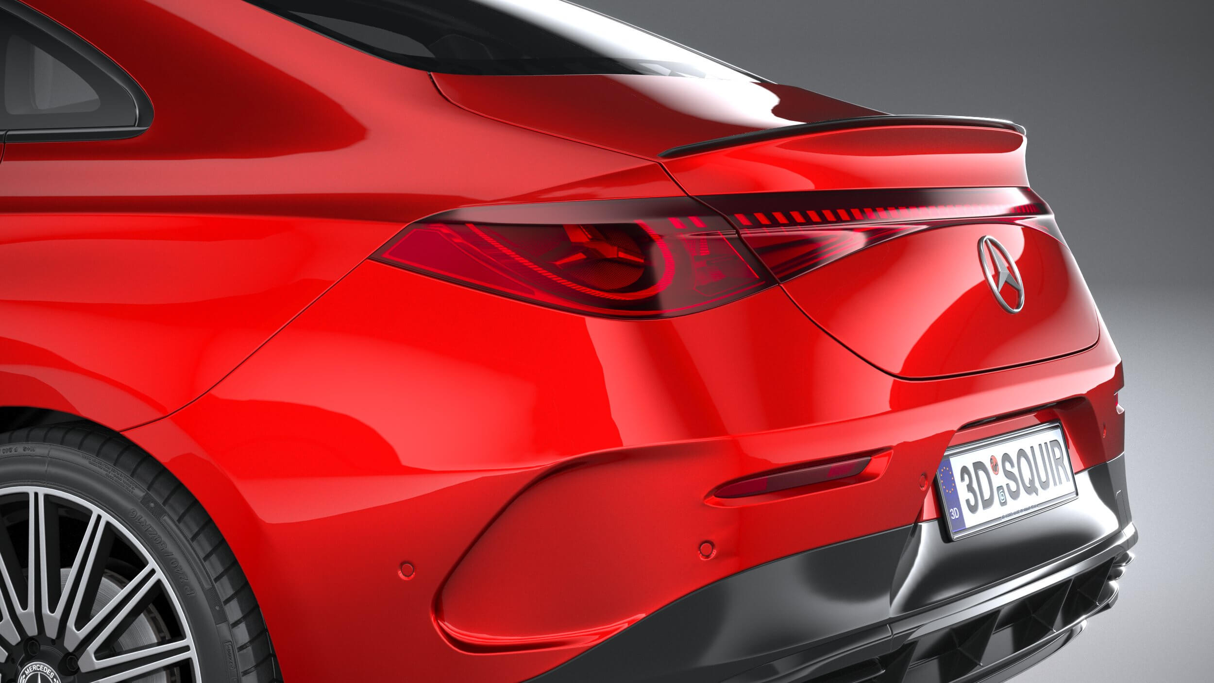 Mercedes-Benz CLA 2026 3D Model by SQUIR