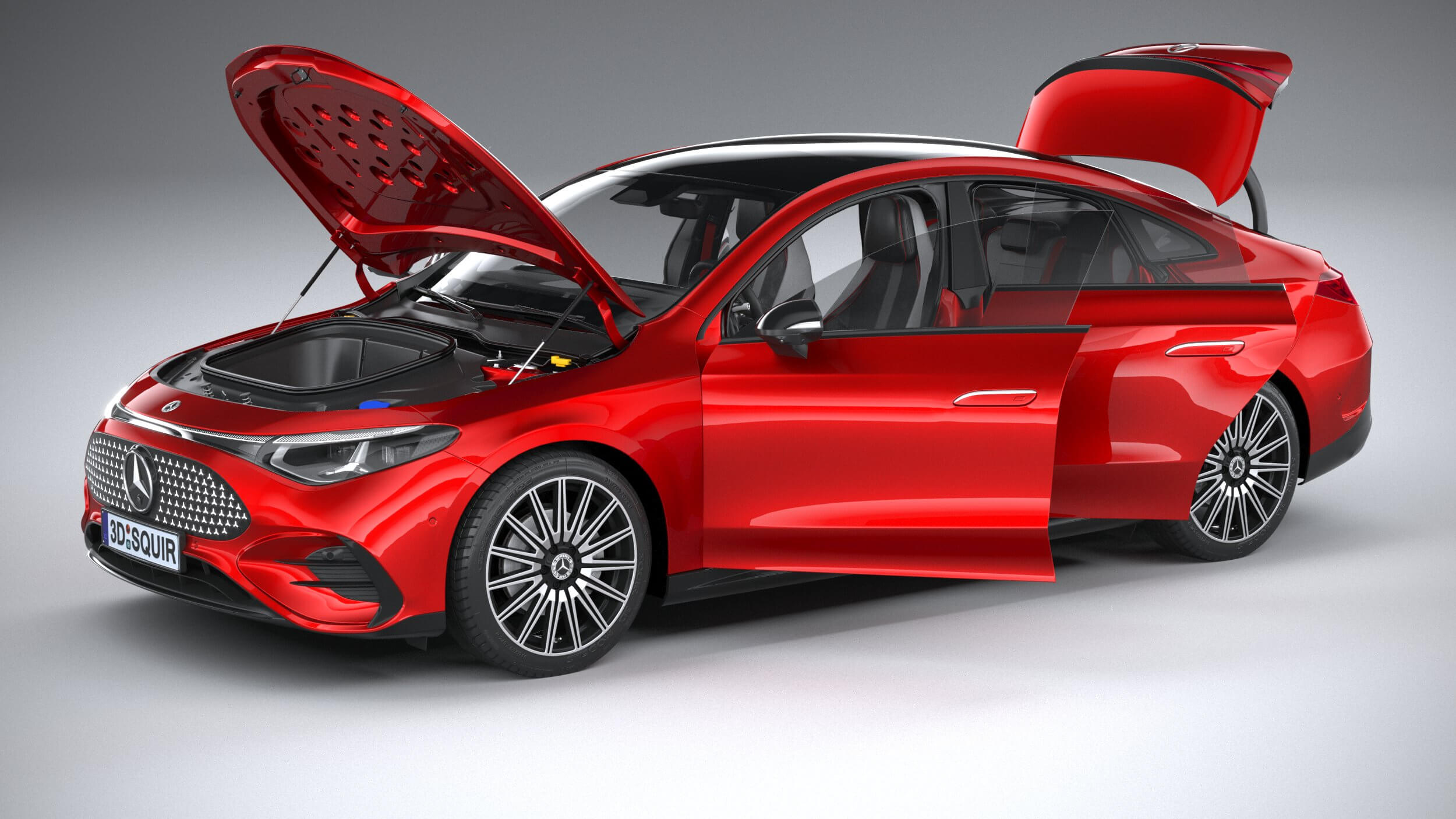 Mercedes-Benz CLA 2026 3D Model by SQUIR