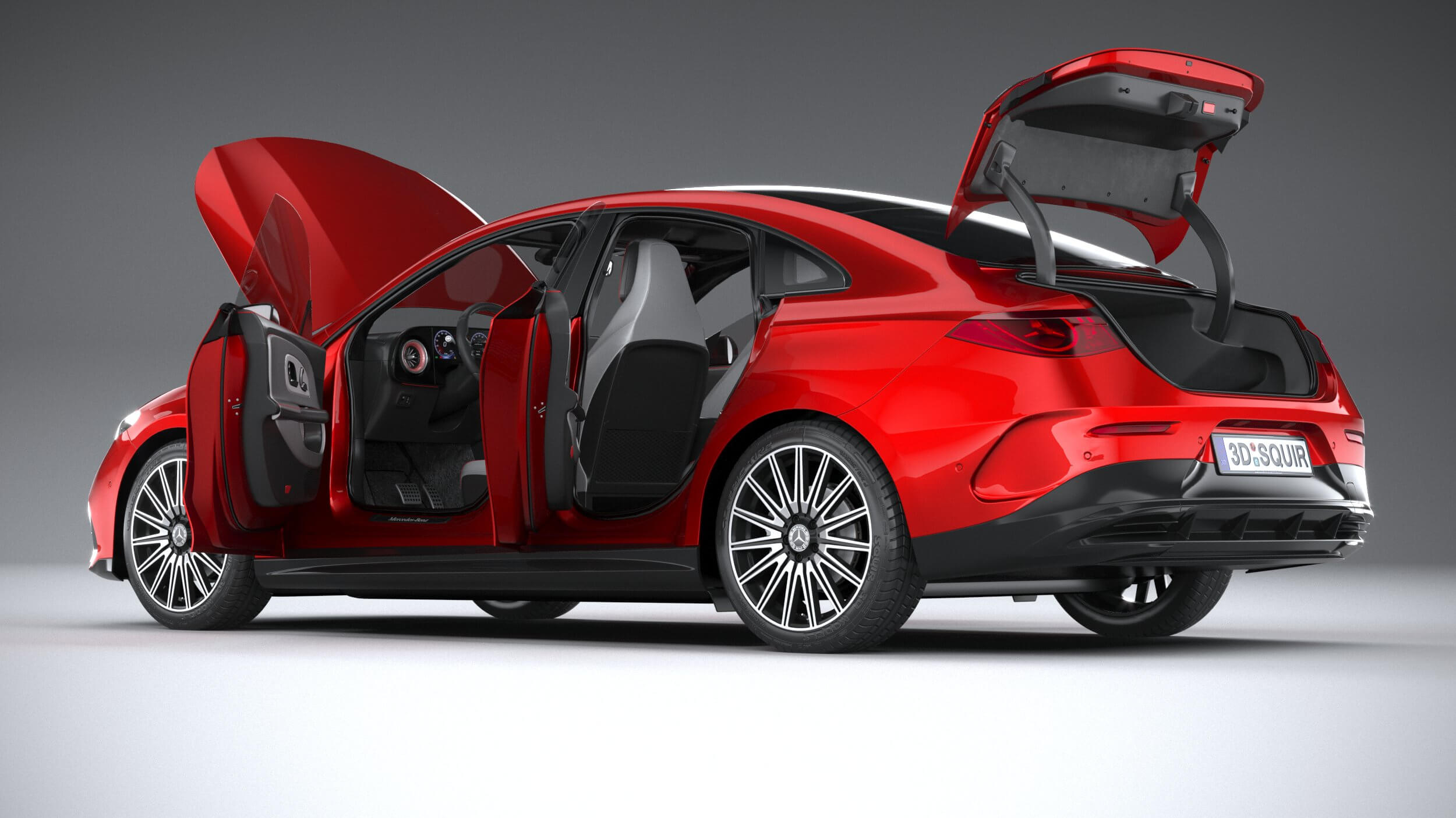 Mercedes-Benz CLA 2026 3D Model by SQUIR