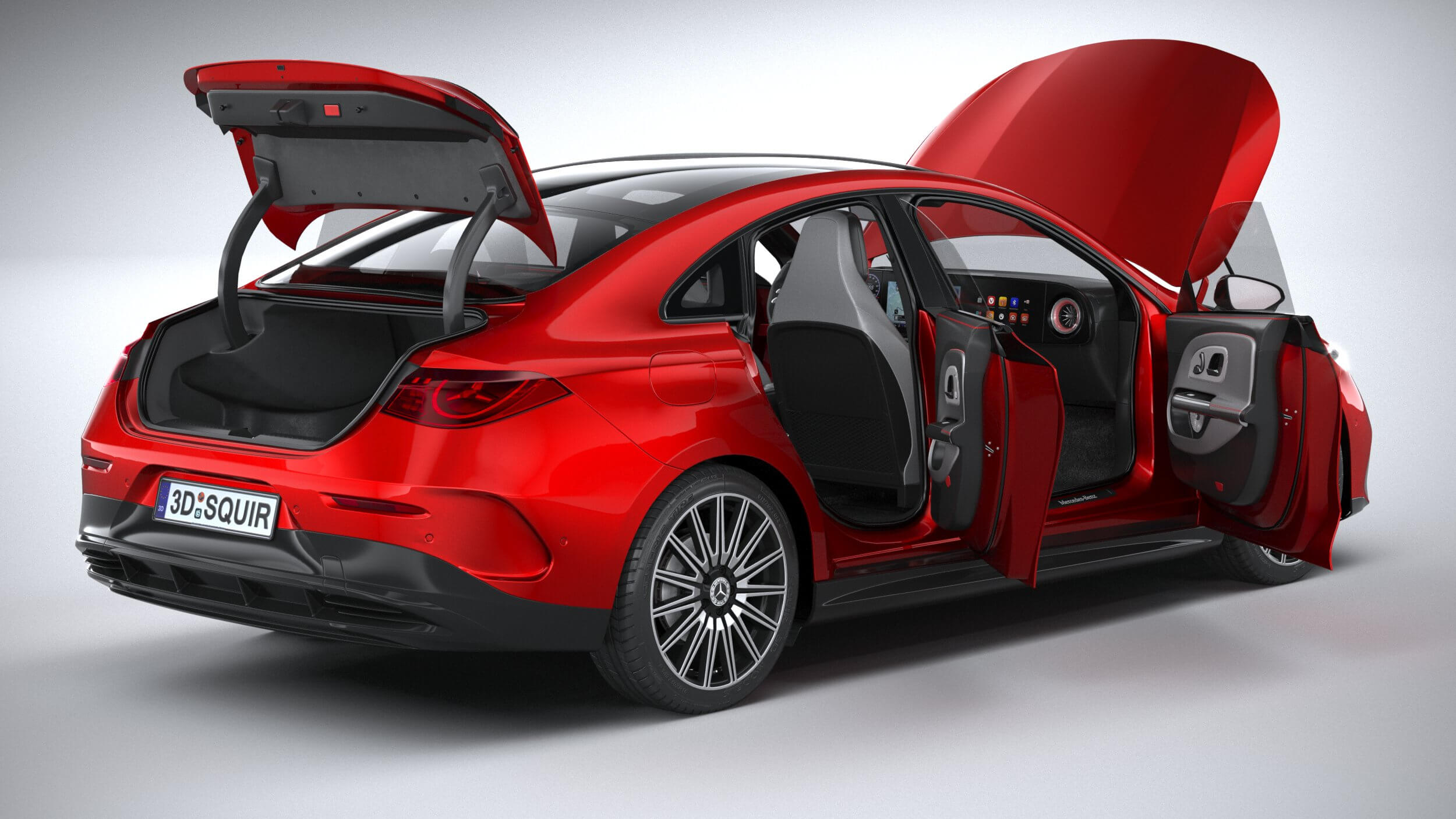 Mercedes-Benz CLA 2026 3D Model by SQUIR