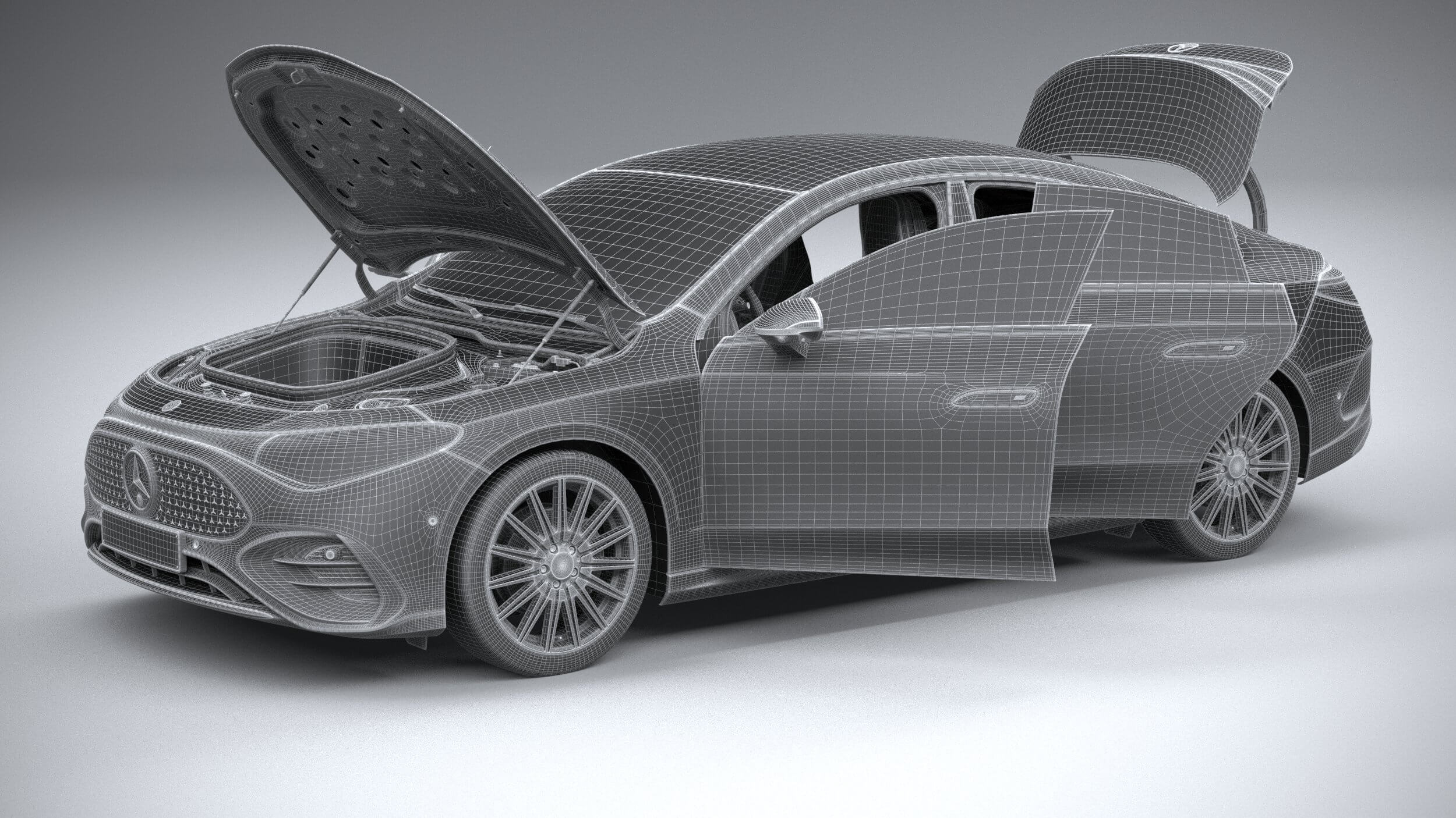 Mercedes-Benz CLA 2026 3D Model by SQUIR
