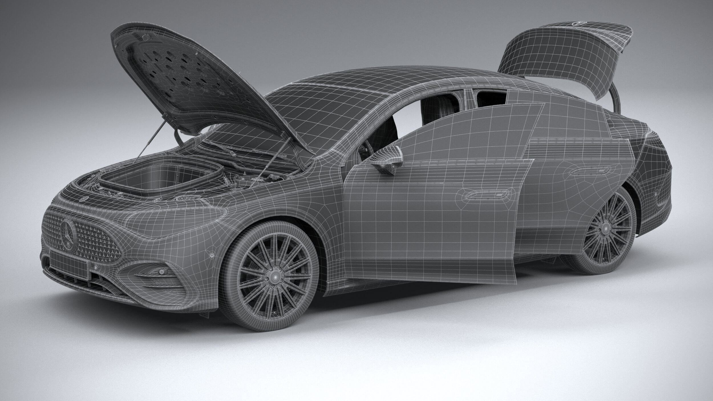 Mercedes-Benz CLA 2026 3D Model by SQUIR
