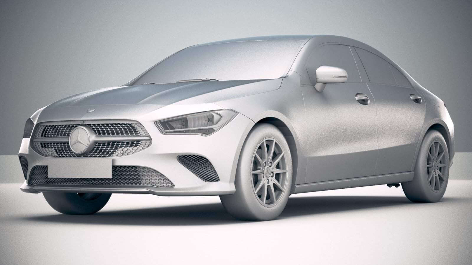 Mercedes-Benz CLA Basic 2020 3D Model by SQUIR