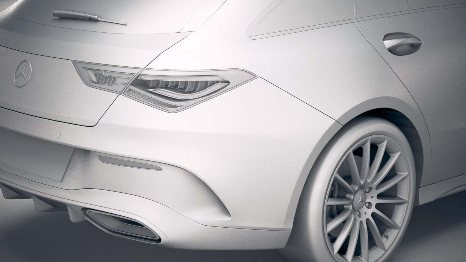 Mercedes-Benz CLA Shooting Brake 2020 3D Model by SQUIR