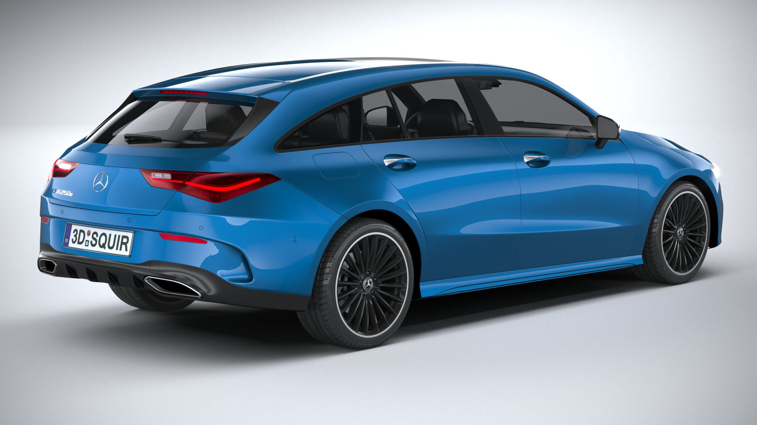 Mercedes-Benz CLA Shooting Brake 2024 3D Model by SQUIR