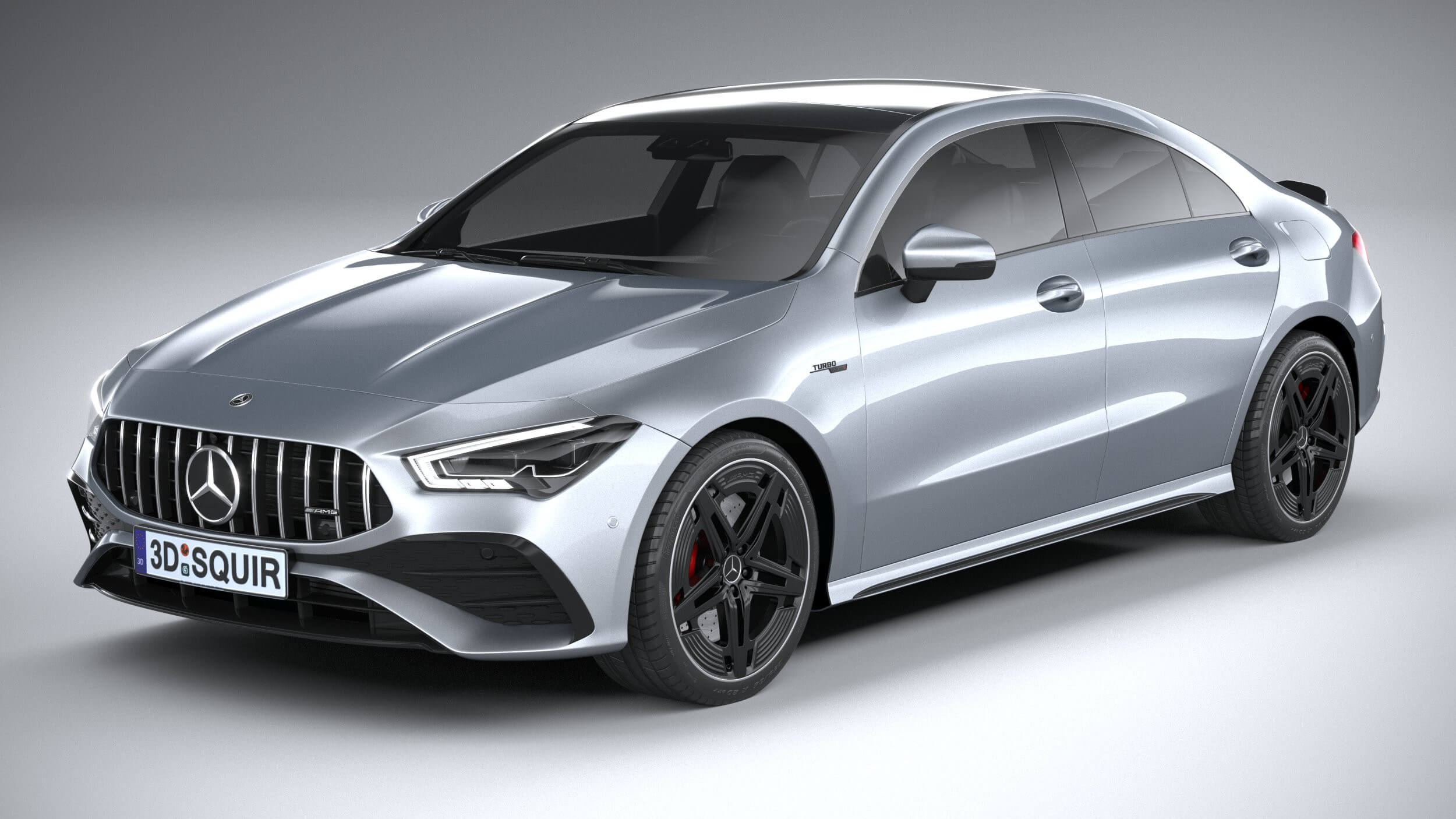 Mercedes-Benz CLA35 AMG 2024 3D Model by SQUIR
