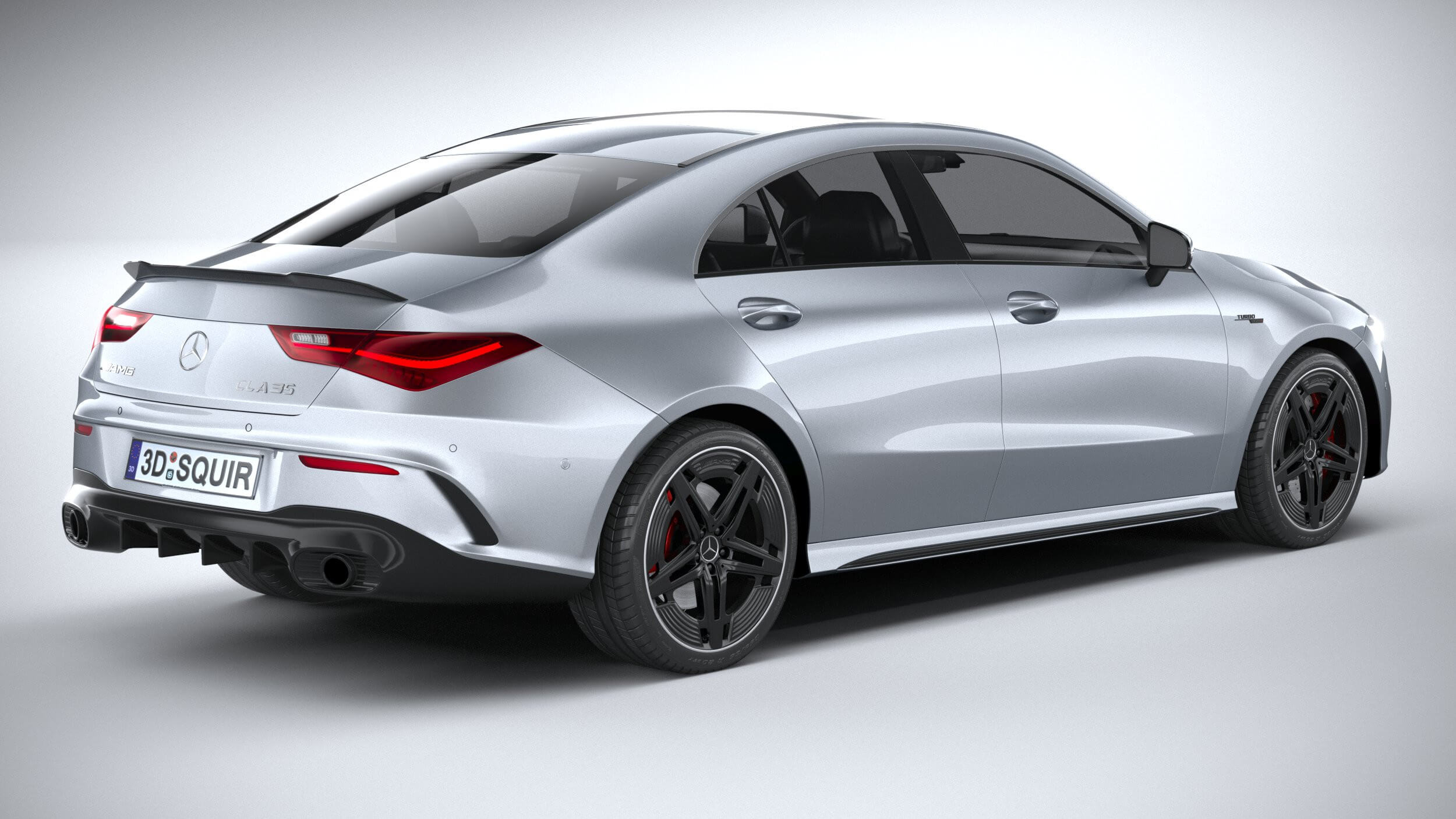 Mercedes-Benz CLA35 AMG 2024 3D Model by SQUIR