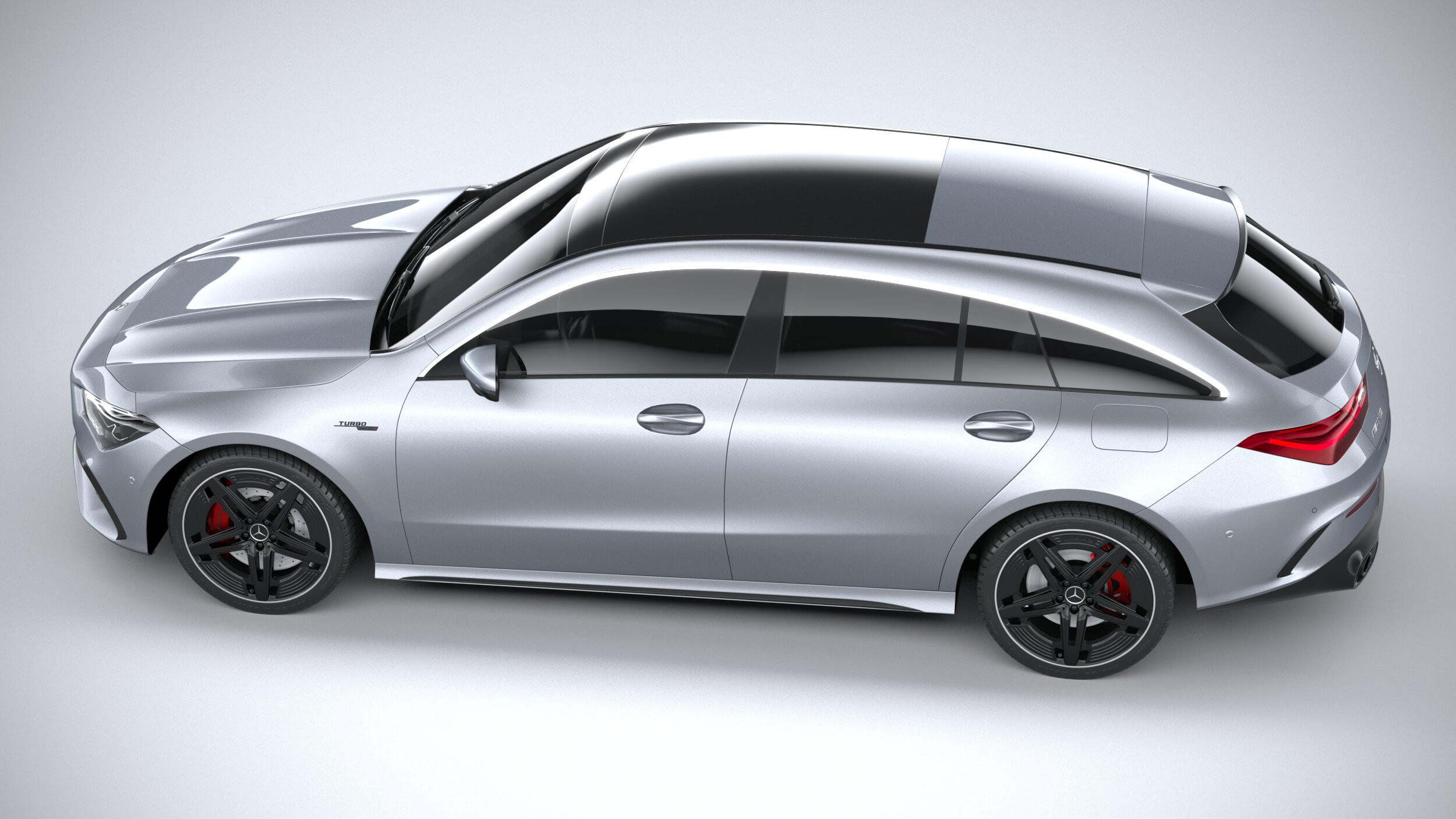 Mercedes-Benz CLA35 AMG Shooting Brake 2024 3D Model by SQUIR