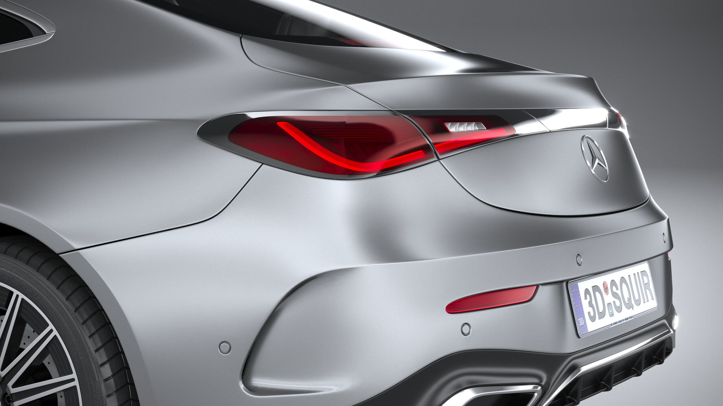 Mercedes-Benz Cle Coupe 2024 3D Model by SQUIR