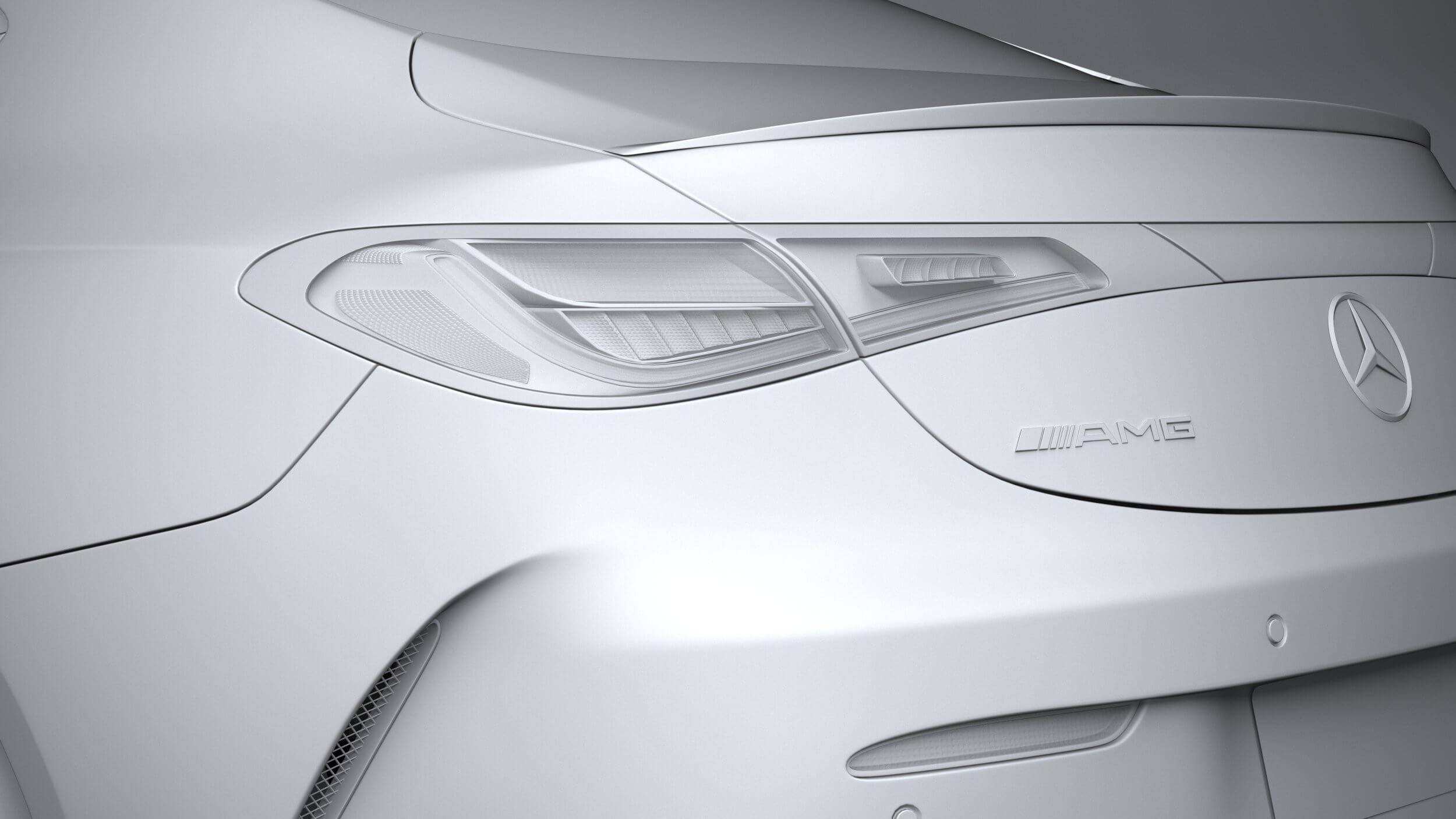 Mercedes-Benz CLE53 AMG Coupe 2025 3D Model by SQUIR