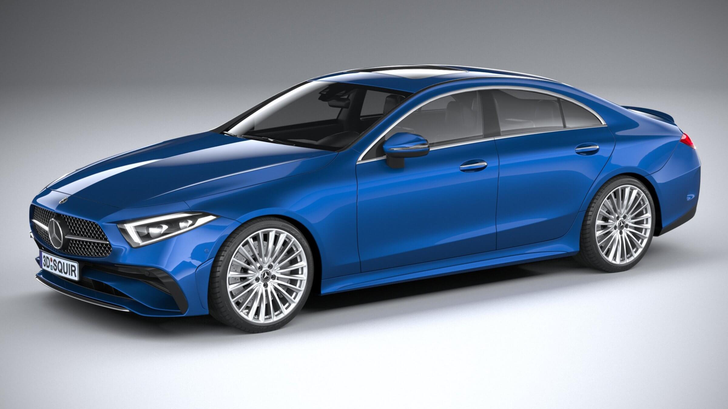 Mercedes-Benz CLS 2022 - 3D Model by SQUIR