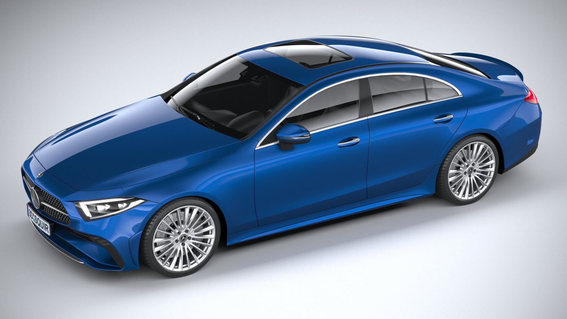 Mercedes-Benz CLS 2022 3D Model by SQUIR