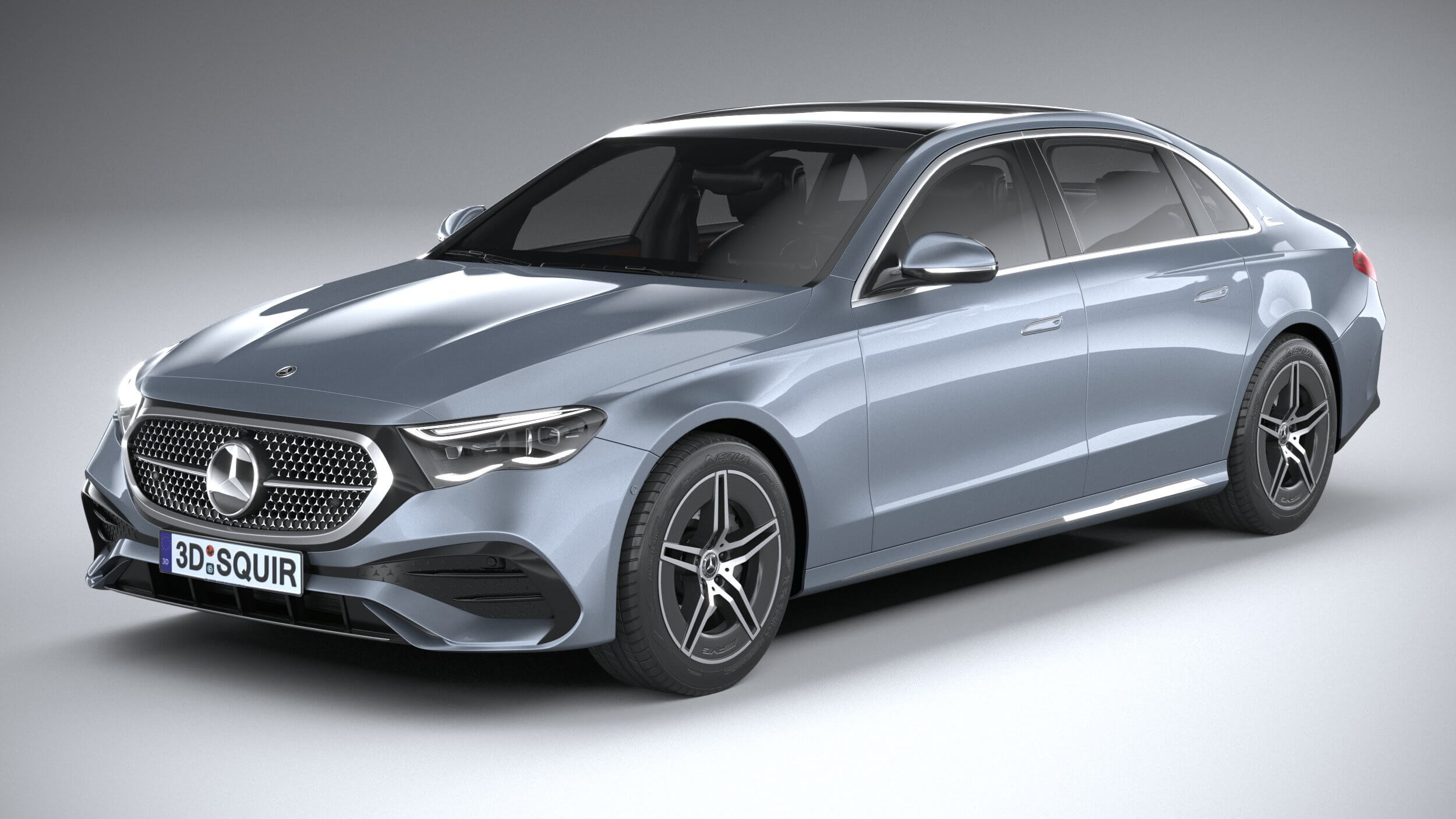 Mercedes-Benz E-Class Long 2024 3D Model by SQUIR