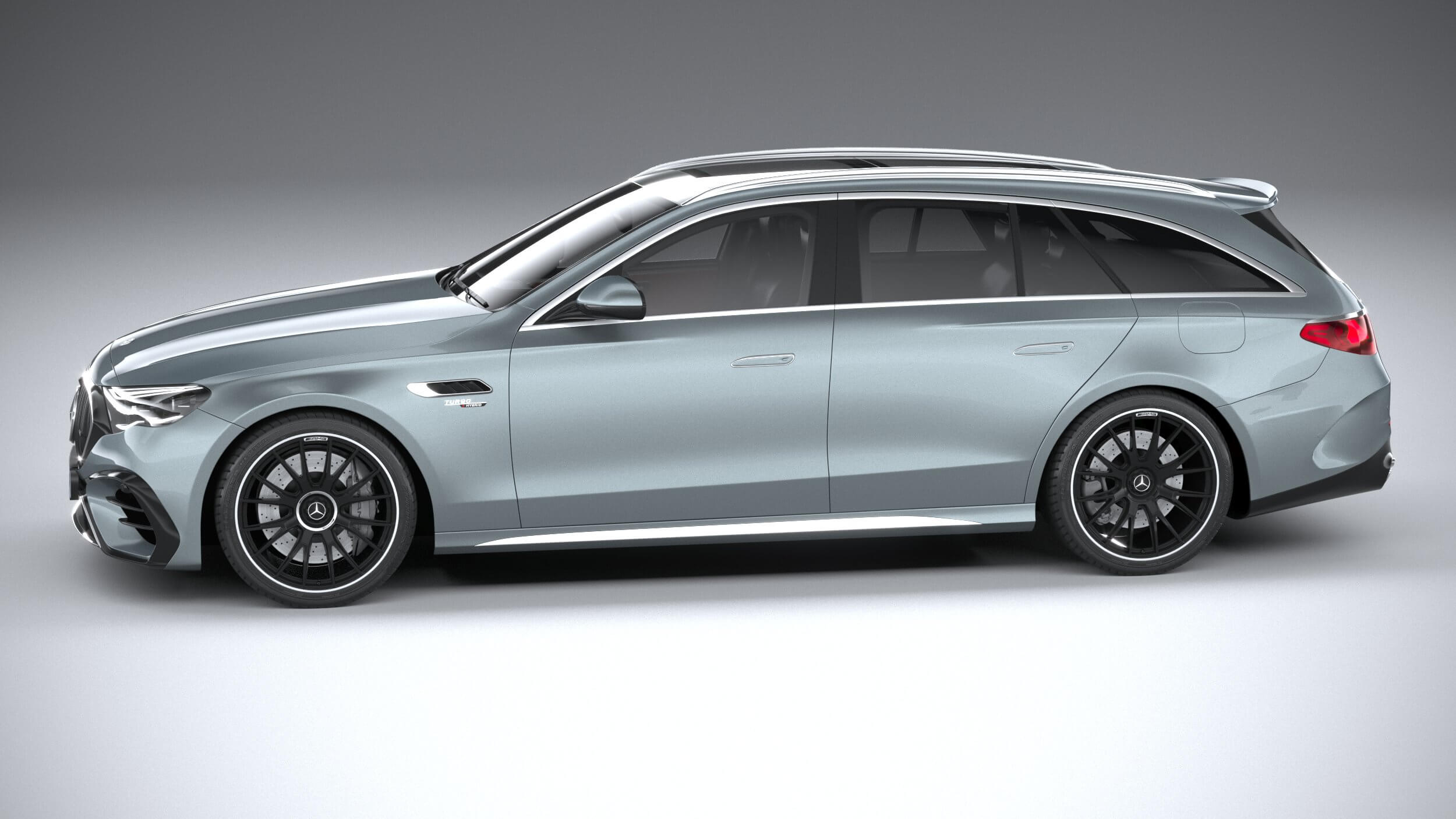 Mercedes-Benz E53 AMG Hybrid Estate 2025 3D Model by SQUIR