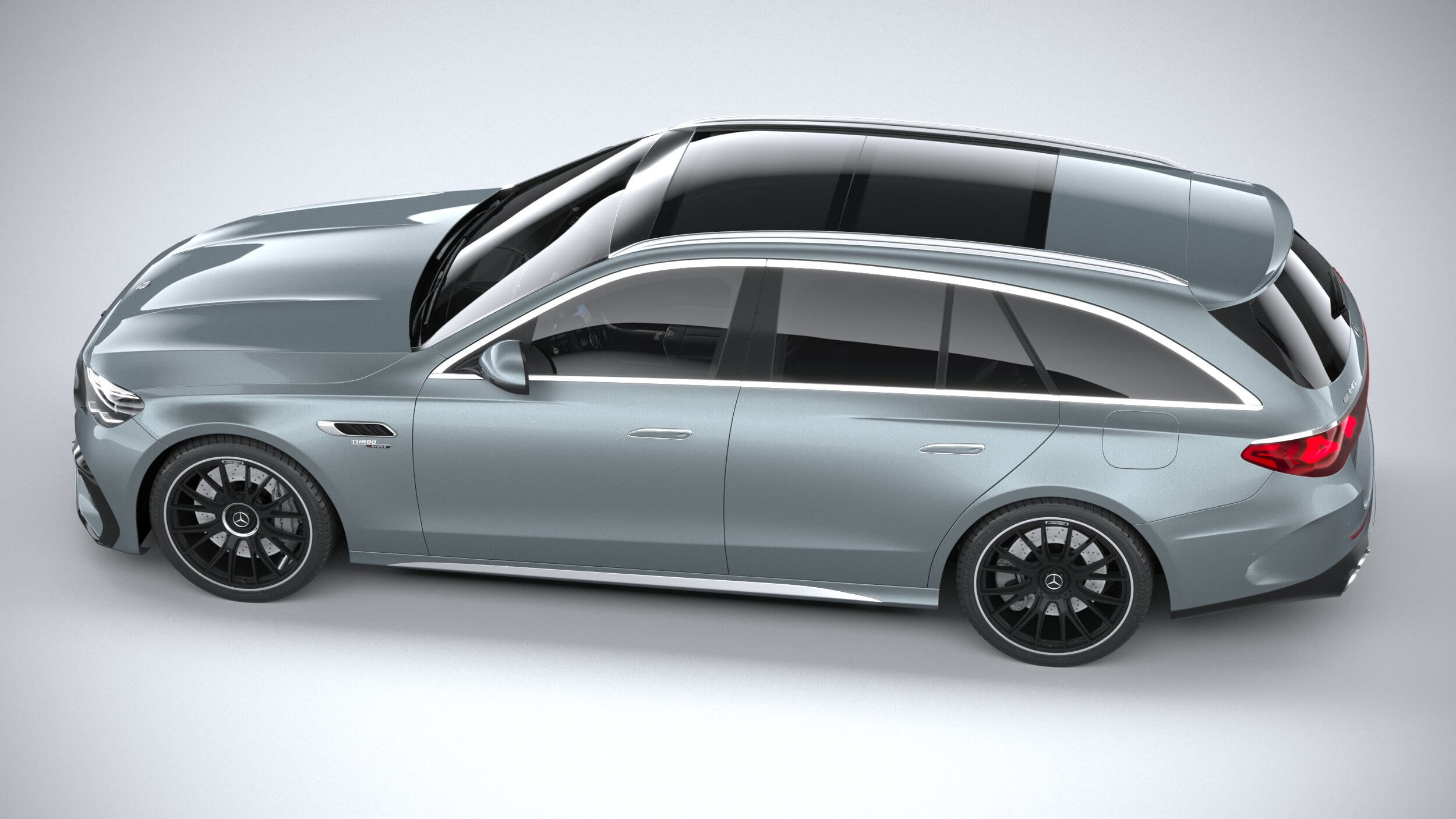 Mercedes-Benz E53 AMG Hybrid Estate 2025 3D Model by SQUIR