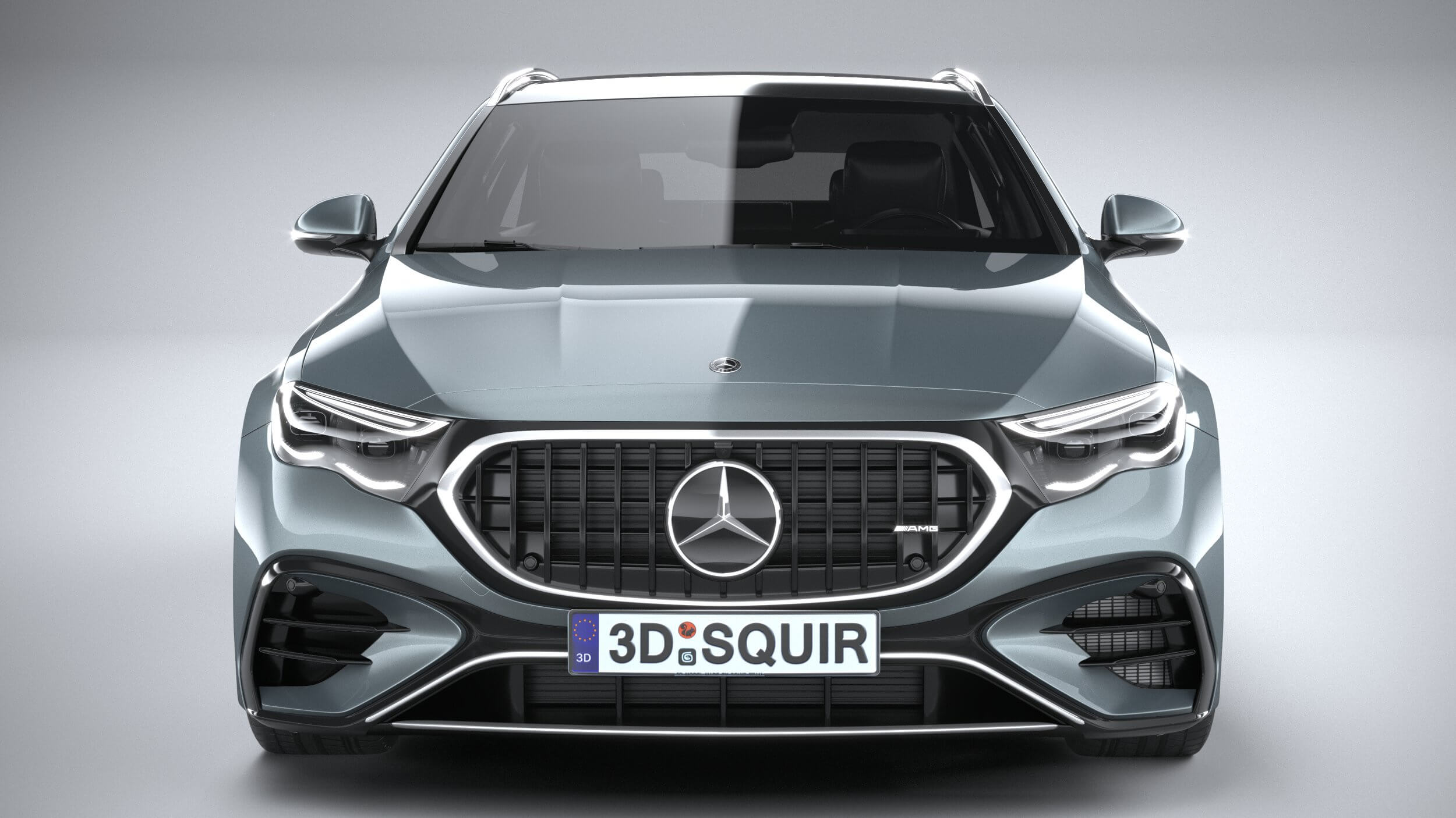 Mercedes-Benz E53 AMG Hybrid Estate 2025 3D Model by SQUIR