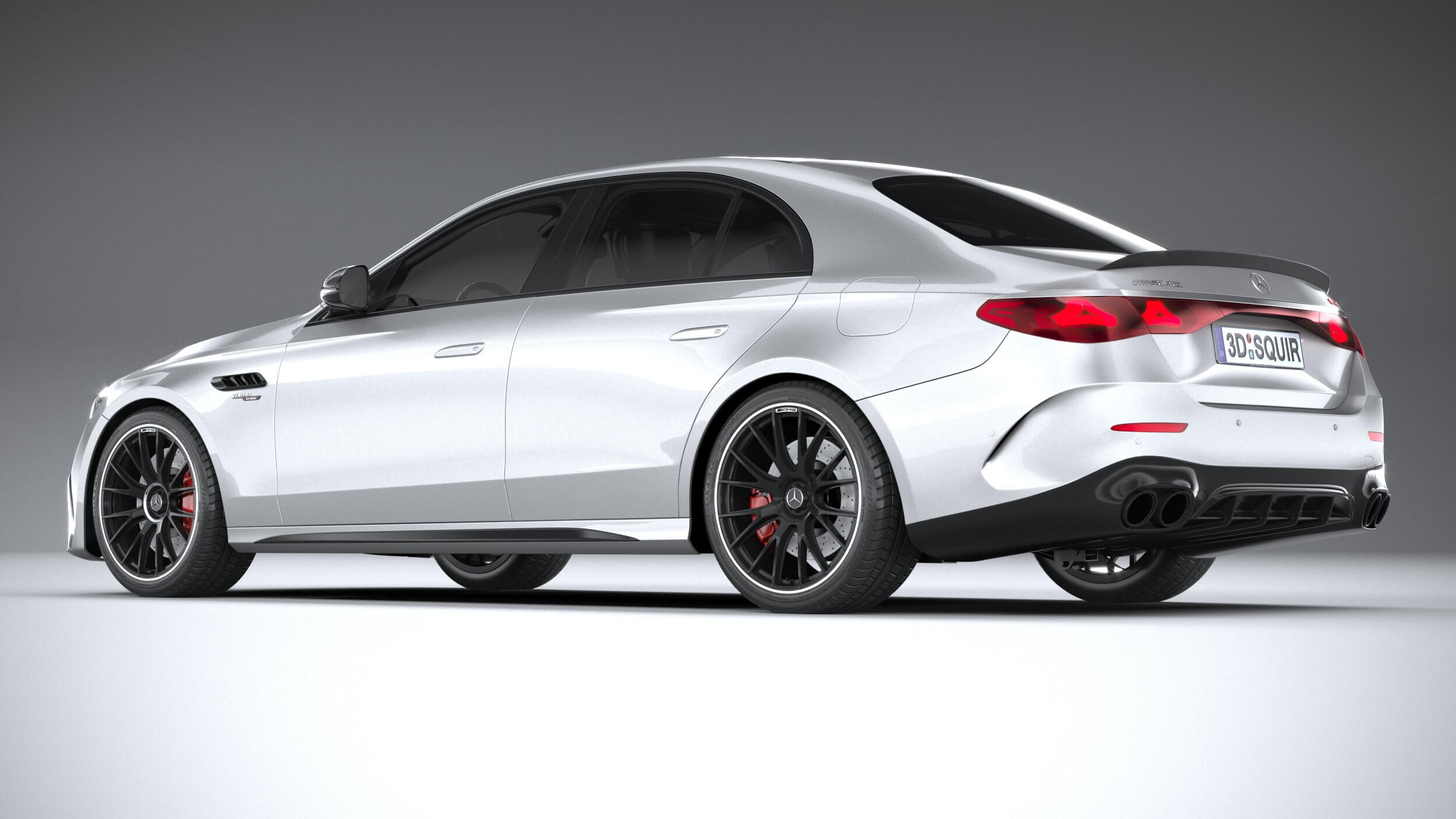 Mercedes-Benz E53 AMG Line 2025 3D Model by SQUIR