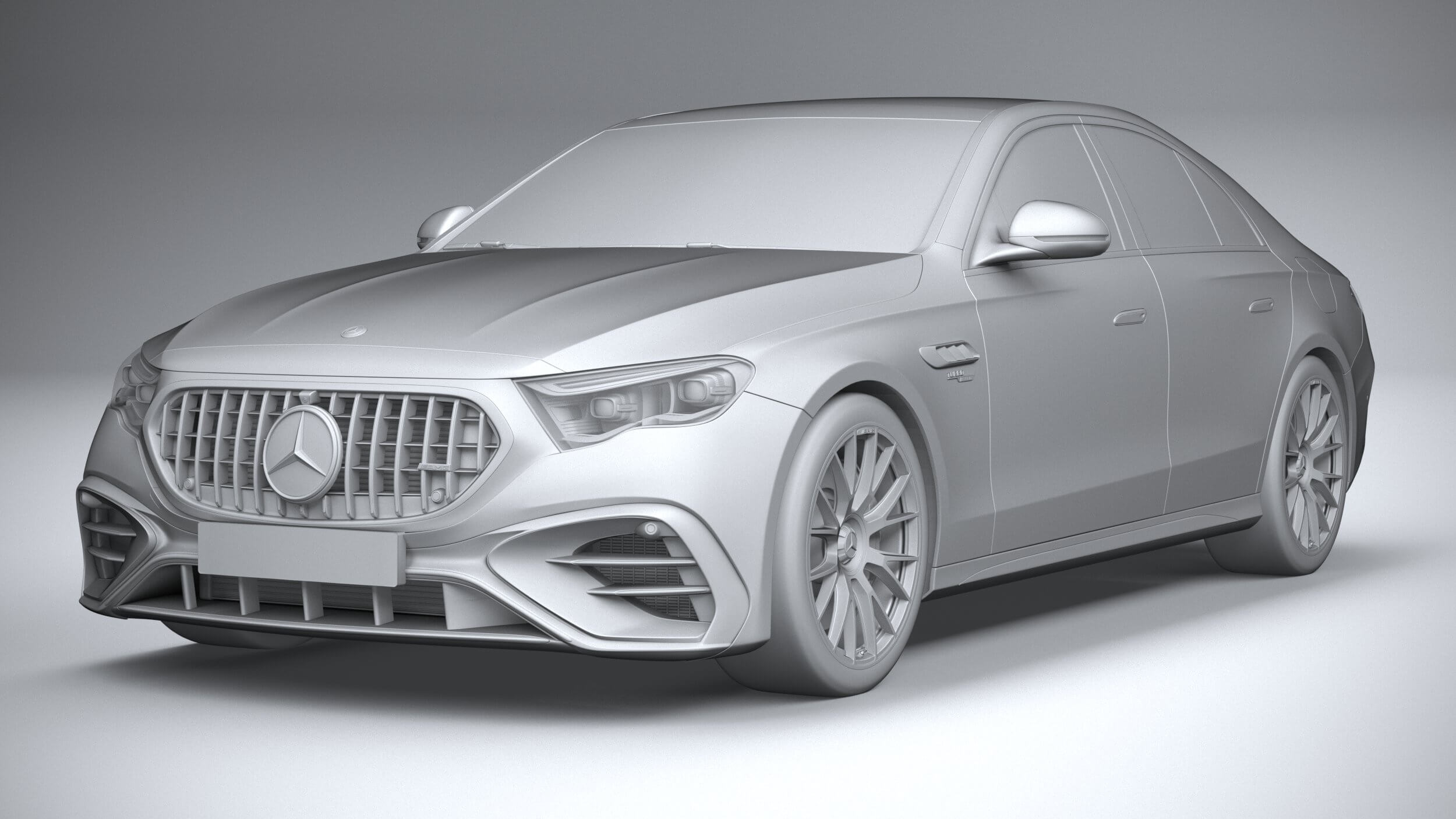 Mercedes-Benz E53 AMG Line 2025 3D Model by SQUIR