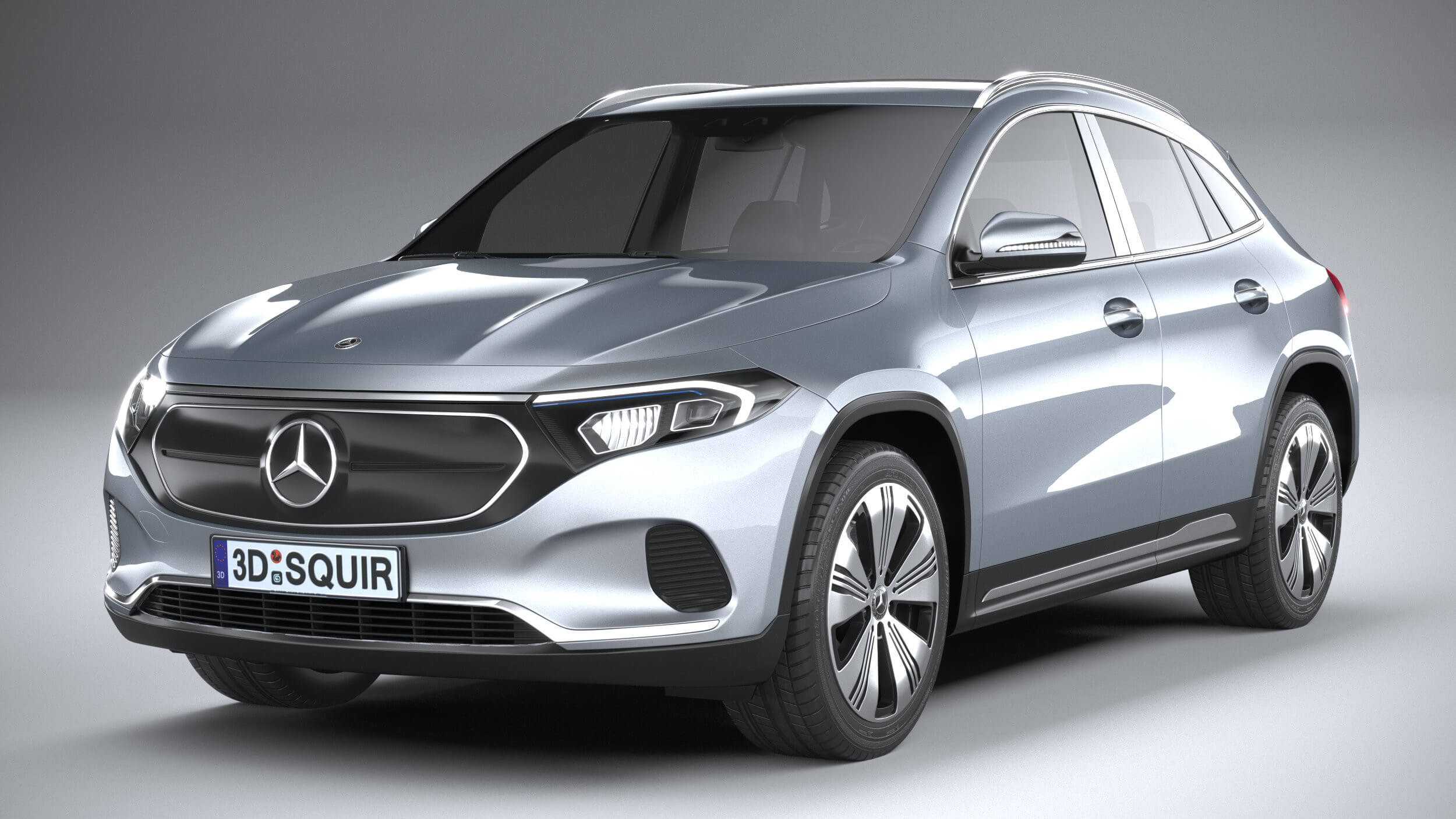 Mercedes-Benz EQA 250 2024 3D Model by SQUIR