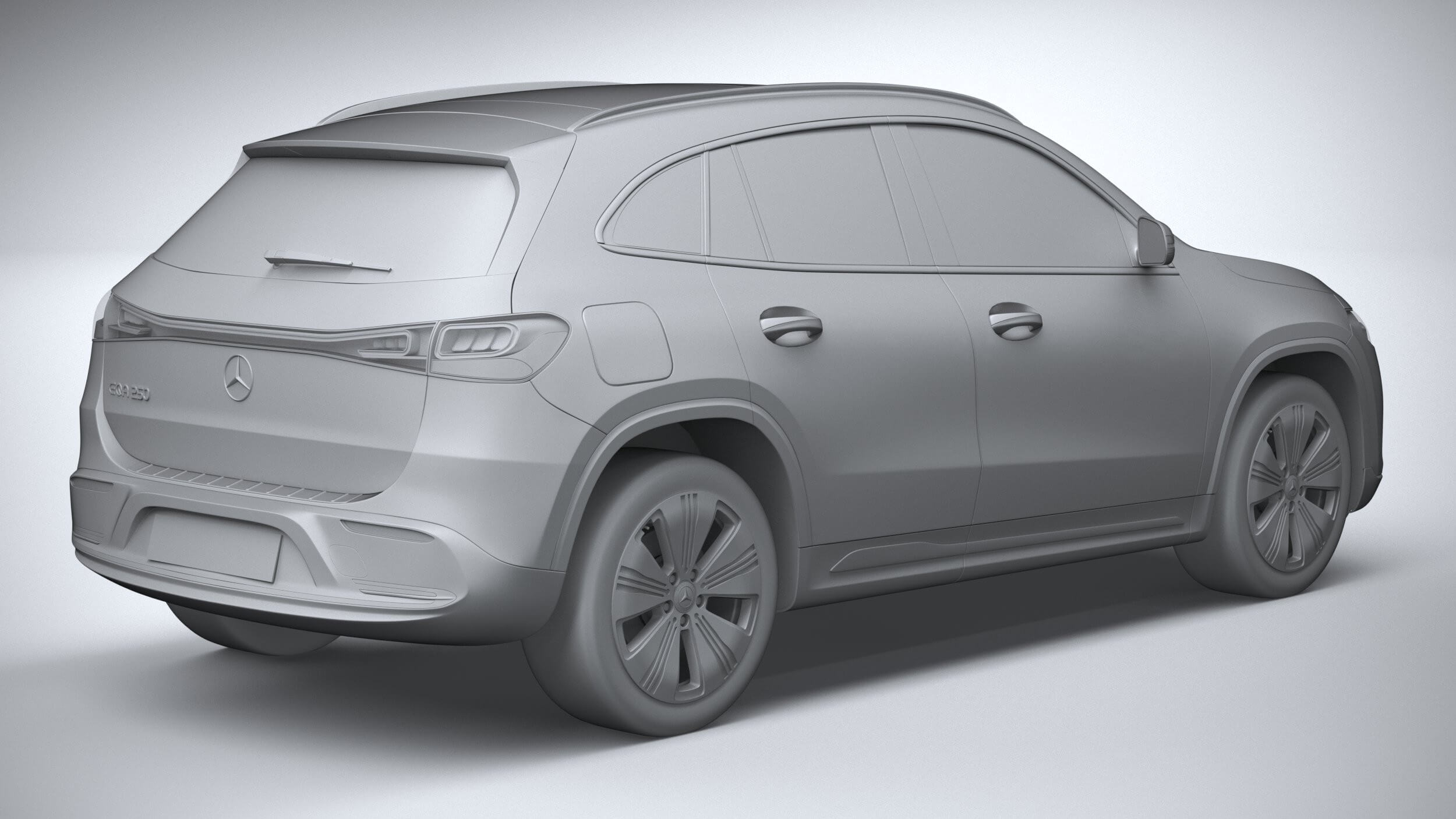 Mercedes-Benz EQA 250 2024 3D Model by SQUIR