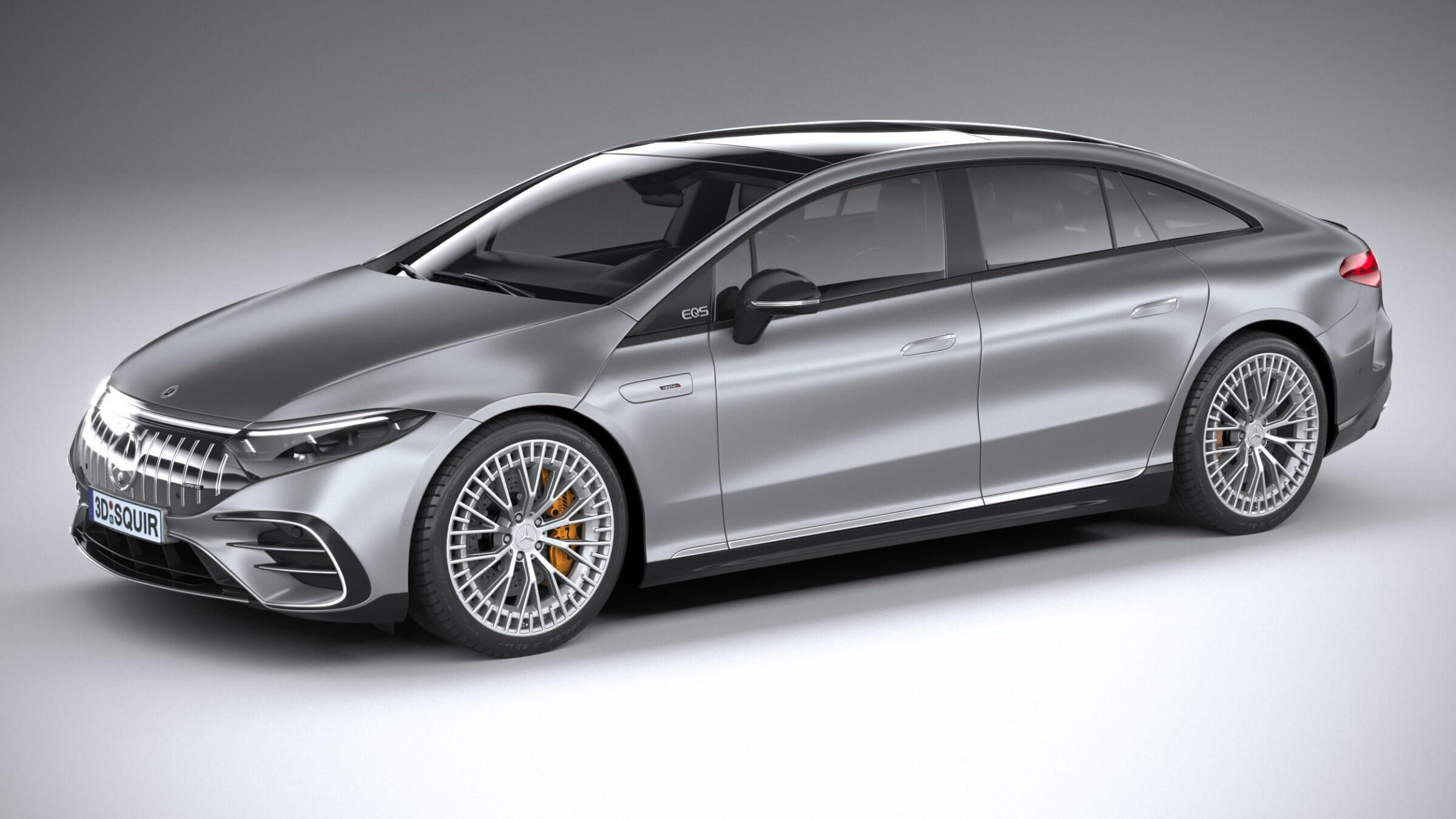Mercedes-Benz EQS53 AMG 2022 3D Model by SQUIR