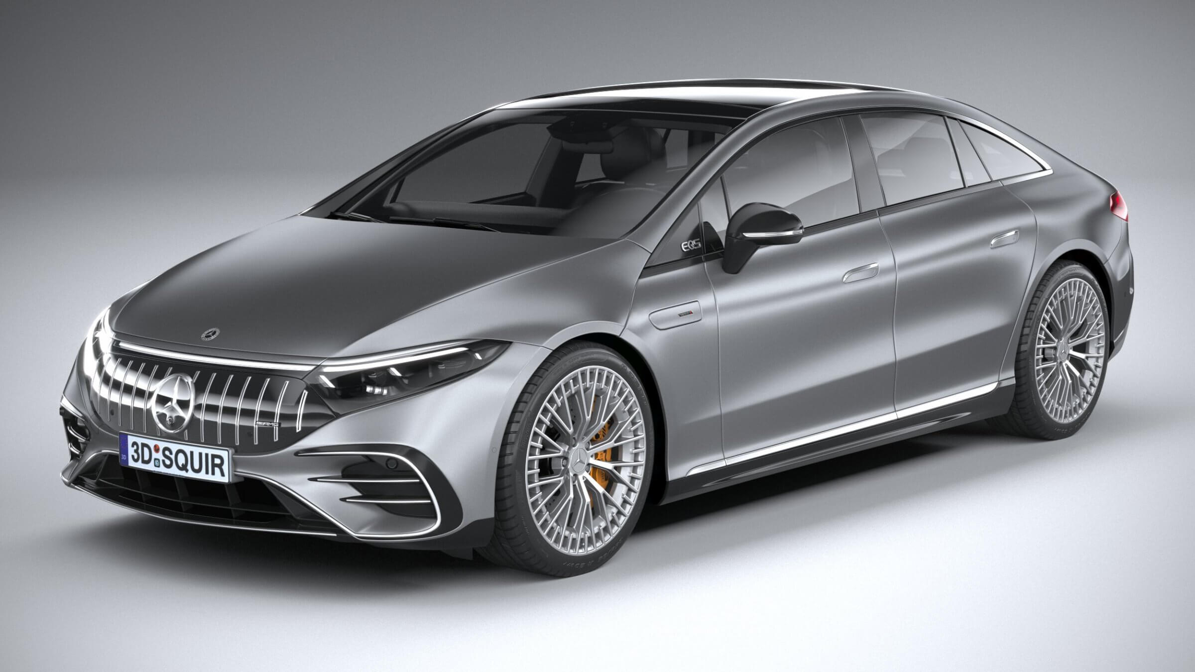 Mercedes-Benz EQS53 AMG 2022 3D Model by SQUIR