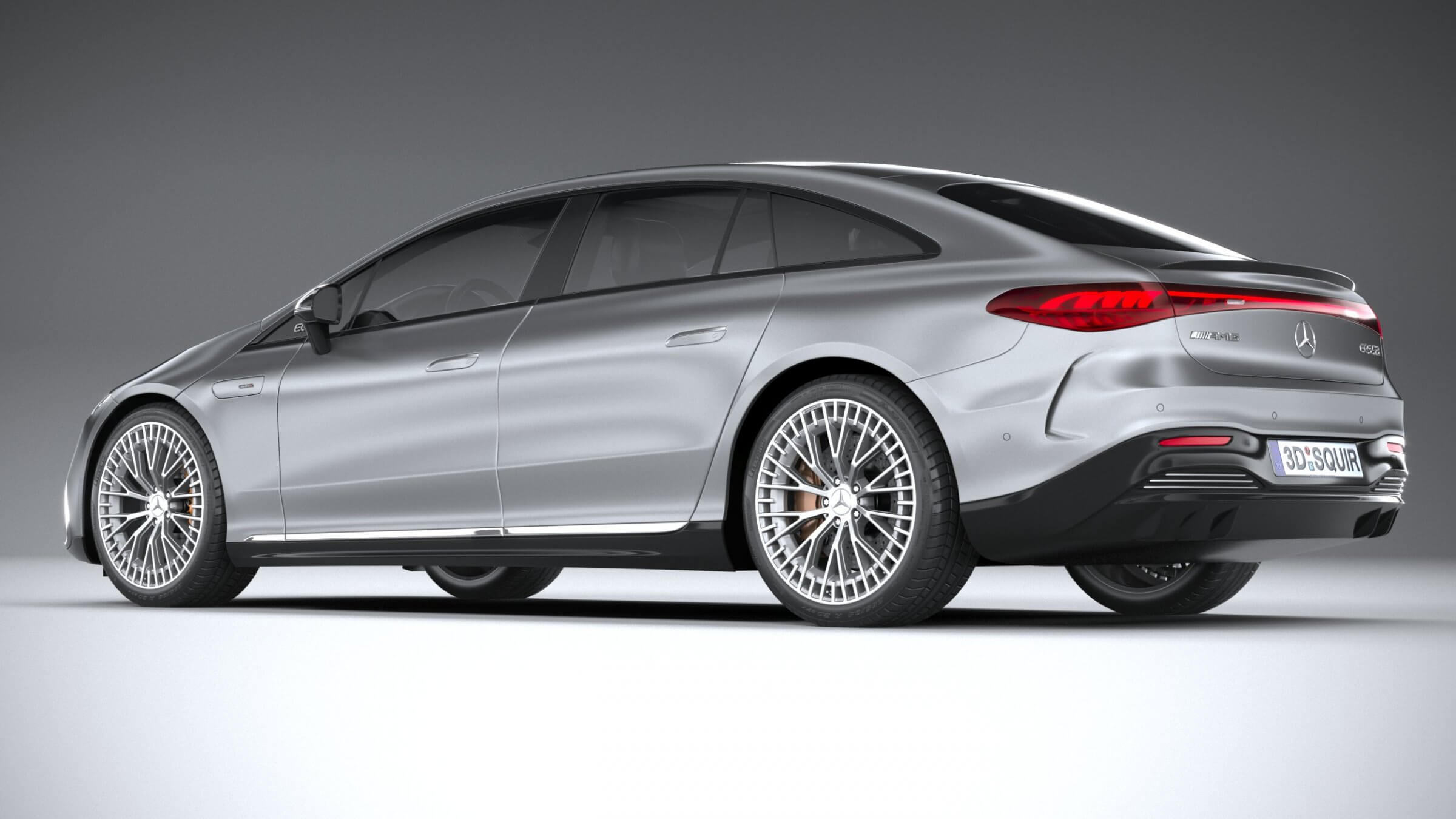 Mercedes-Benz EQS53 AMG 2022 3D Model by SQUIR