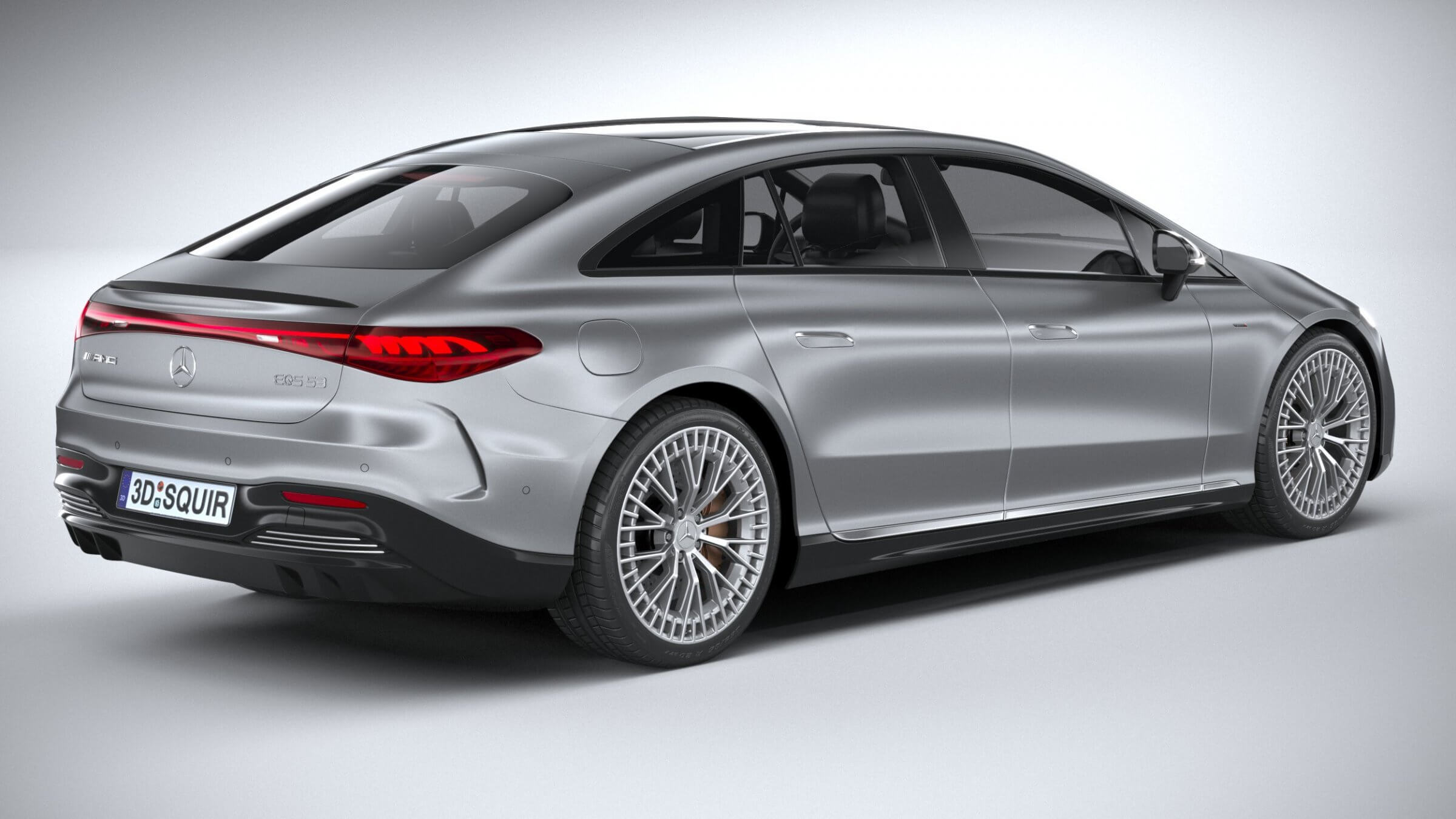 Mercedes-Benz EQS53 AMG 2022 3D Model by SQUIR