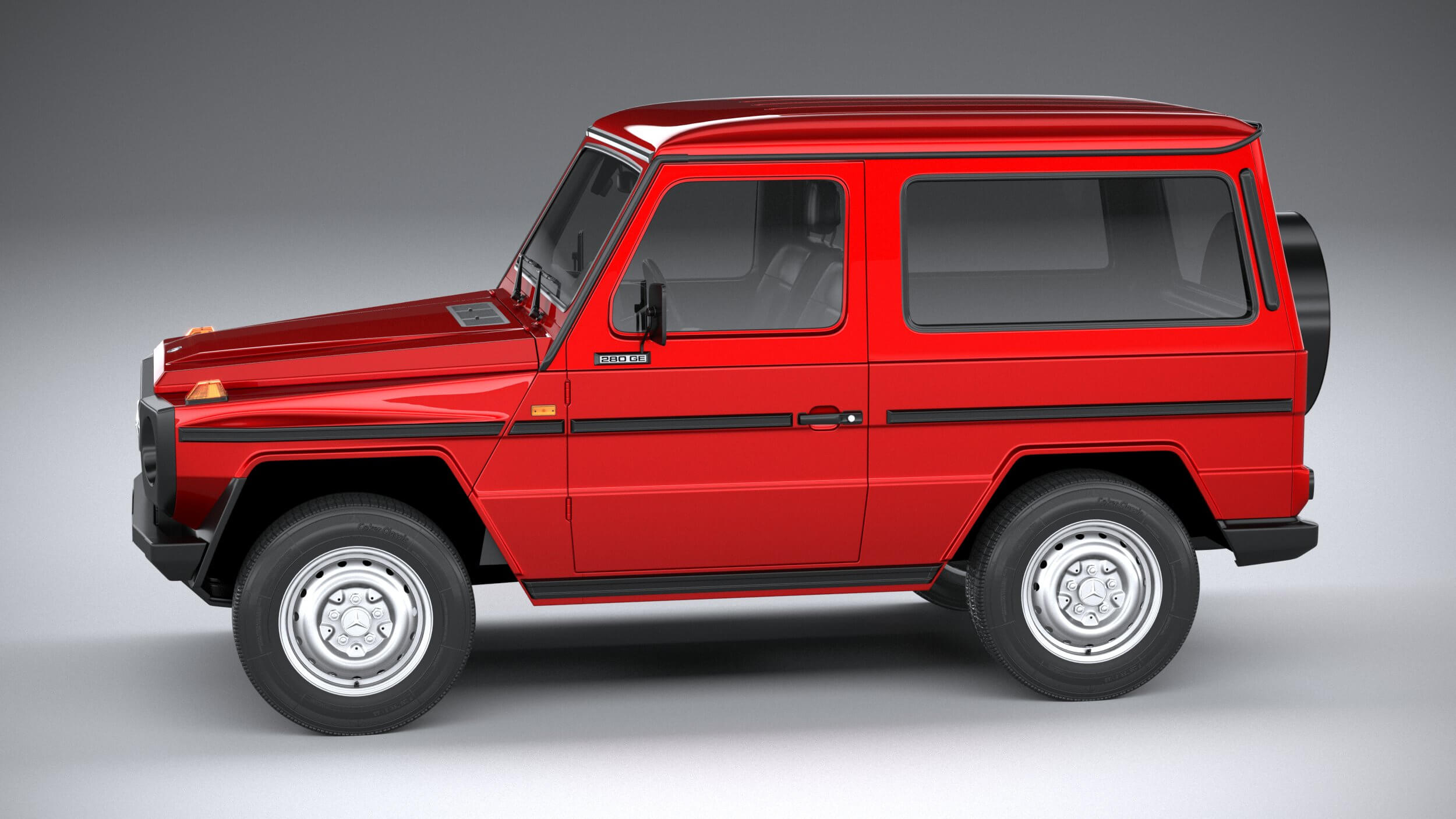 Mercedes-Benz G-Class W460 3Door 1979 3D Model by SQUIR