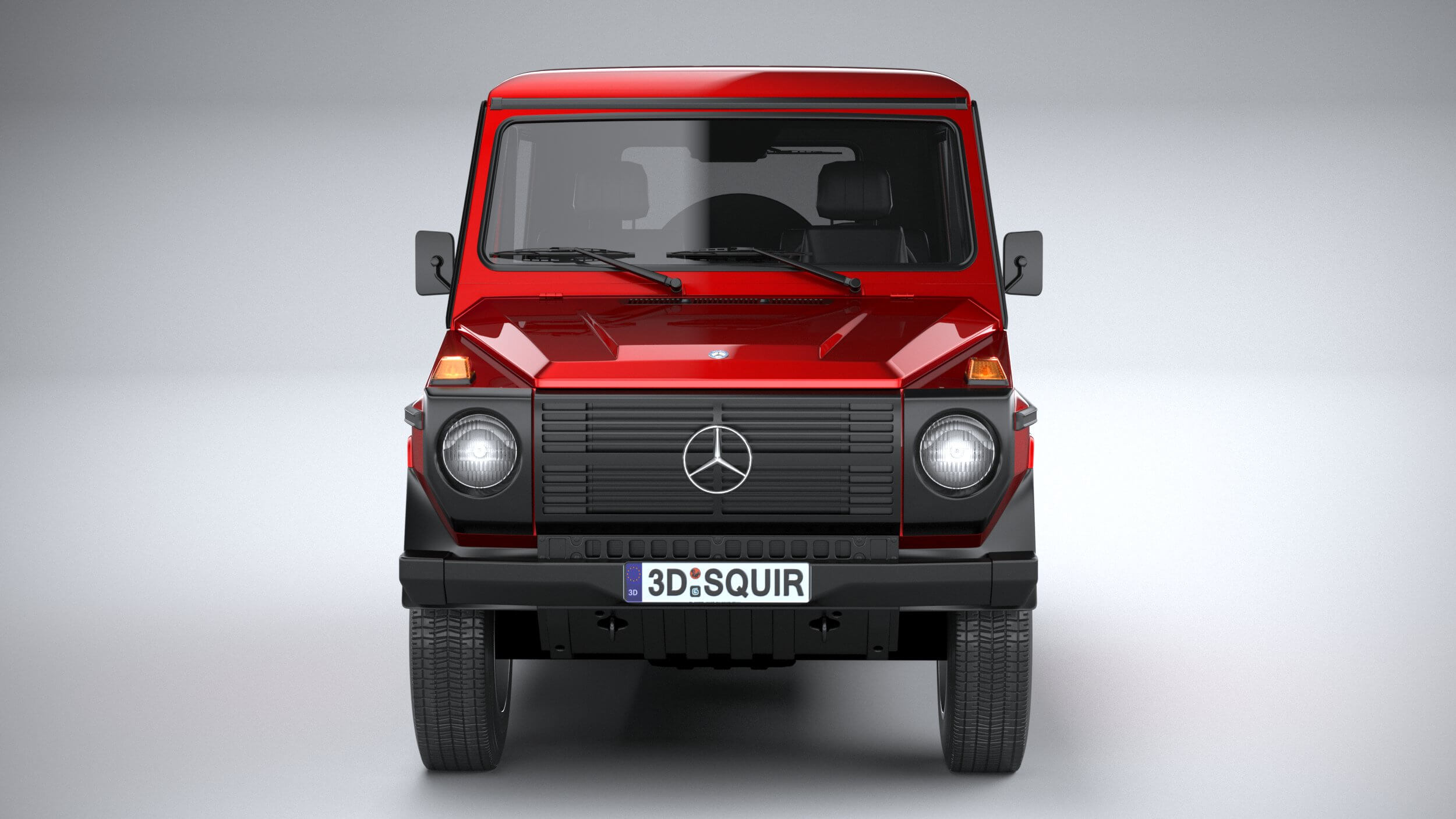 Mercedes-Benz G-Class W460 3Door 1979 3D Model by SQUIR