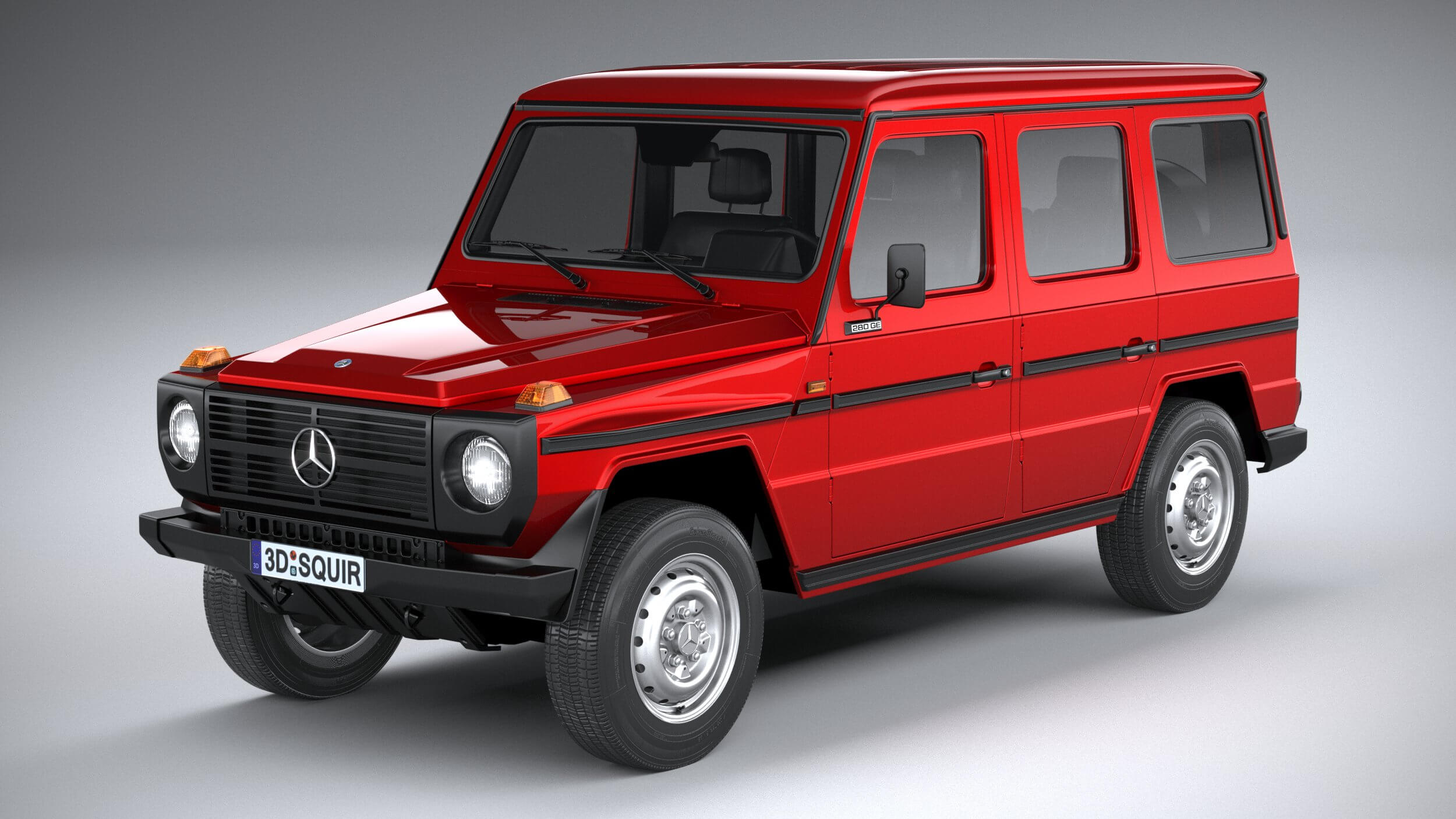 Mercedes-Benz G-Class W460 5Door 1979 3D Model by SQUIR