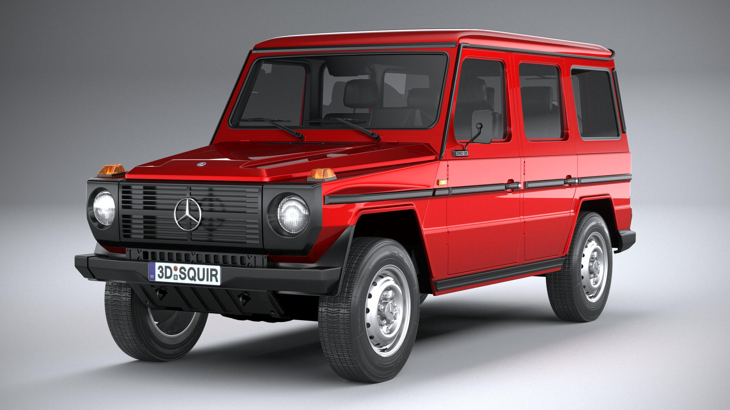 Mercedes-Benz G-Class W460 5Door 1979 3D Model by SQUIR