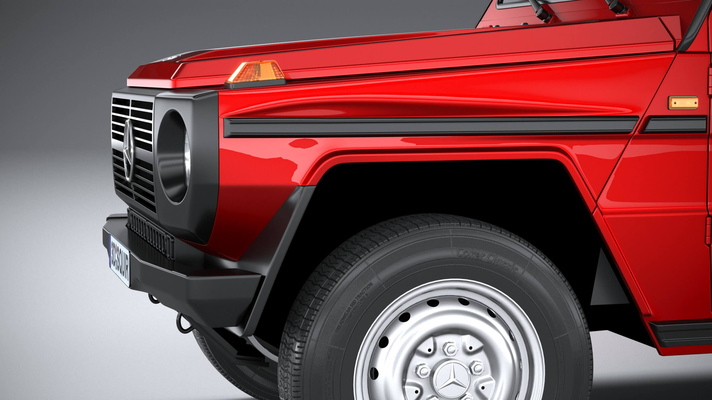 Mercedes-Benz G-Class W460 5Door 1979 3D Model by SQUIR